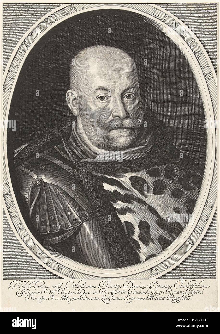 Portrait of Christoph Radziwill. Portrait of General Christoph ...