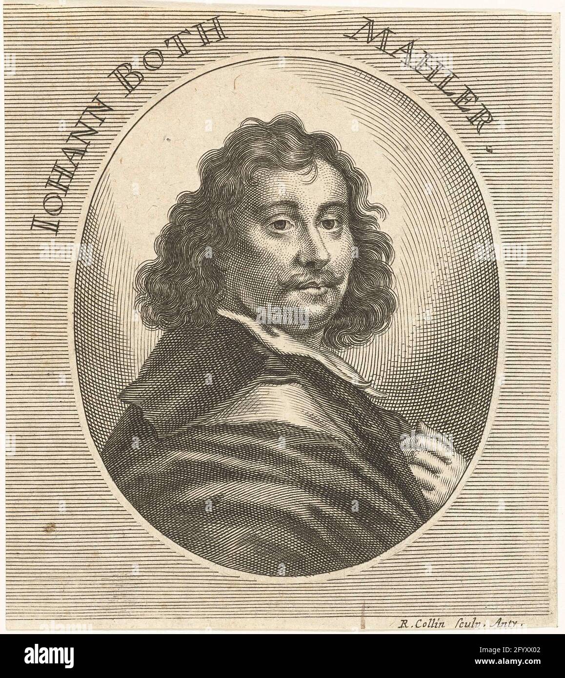 Portrait of the Utrecht painter Jan Both Stock Photo - Alamy