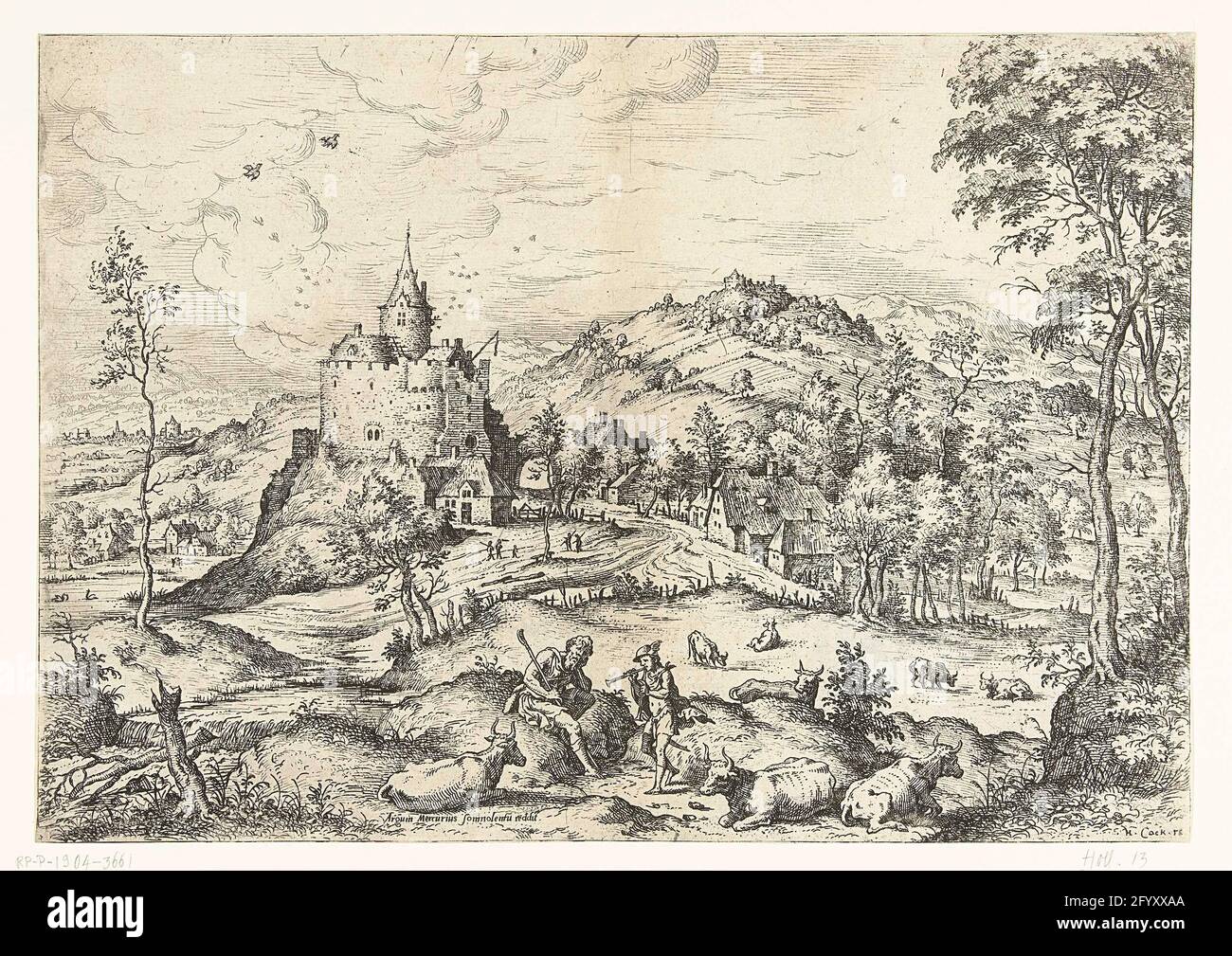 Mercury and Argus; Landscapes with biblical and mythological scenes ...