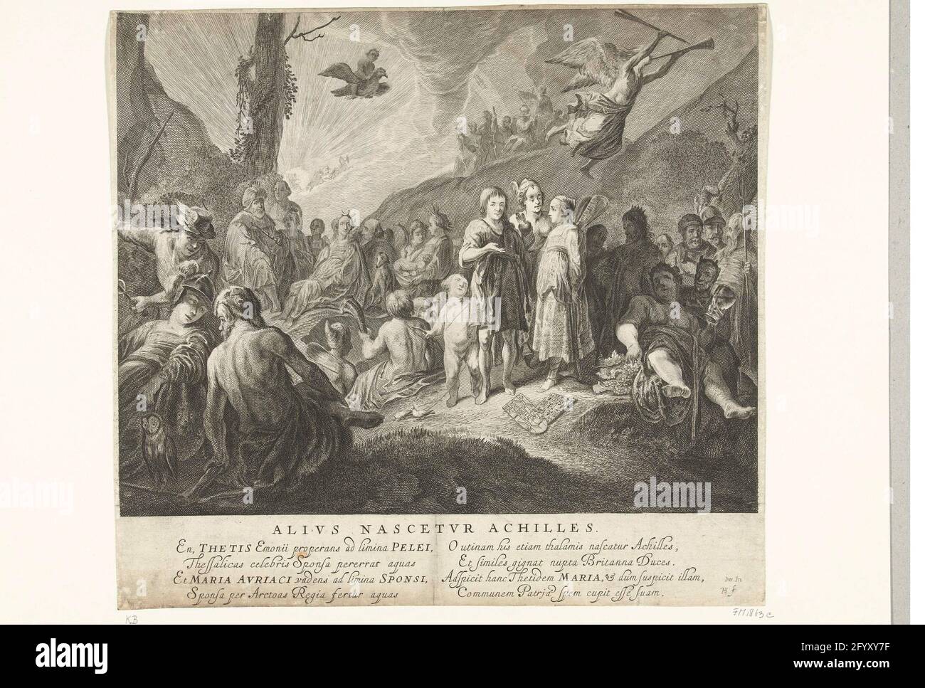 The meal of the gods at the wedding of peleus hi-res stock photography and images - Alamy