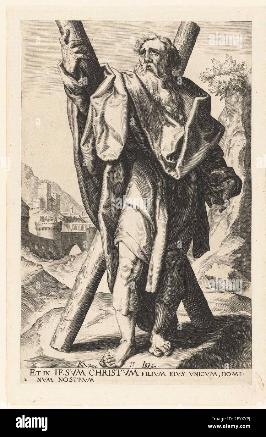 Apostle Andreas; Et in iesvm Christvm (...); Christ, the twelve ...