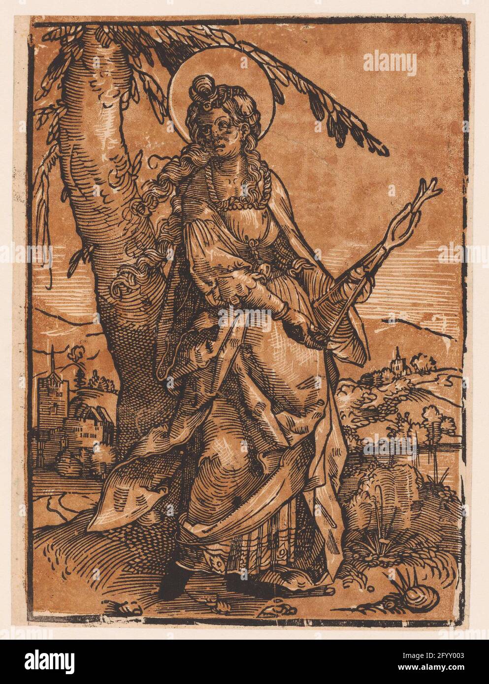 The Holy Apollonia Stock Photo - Alamy