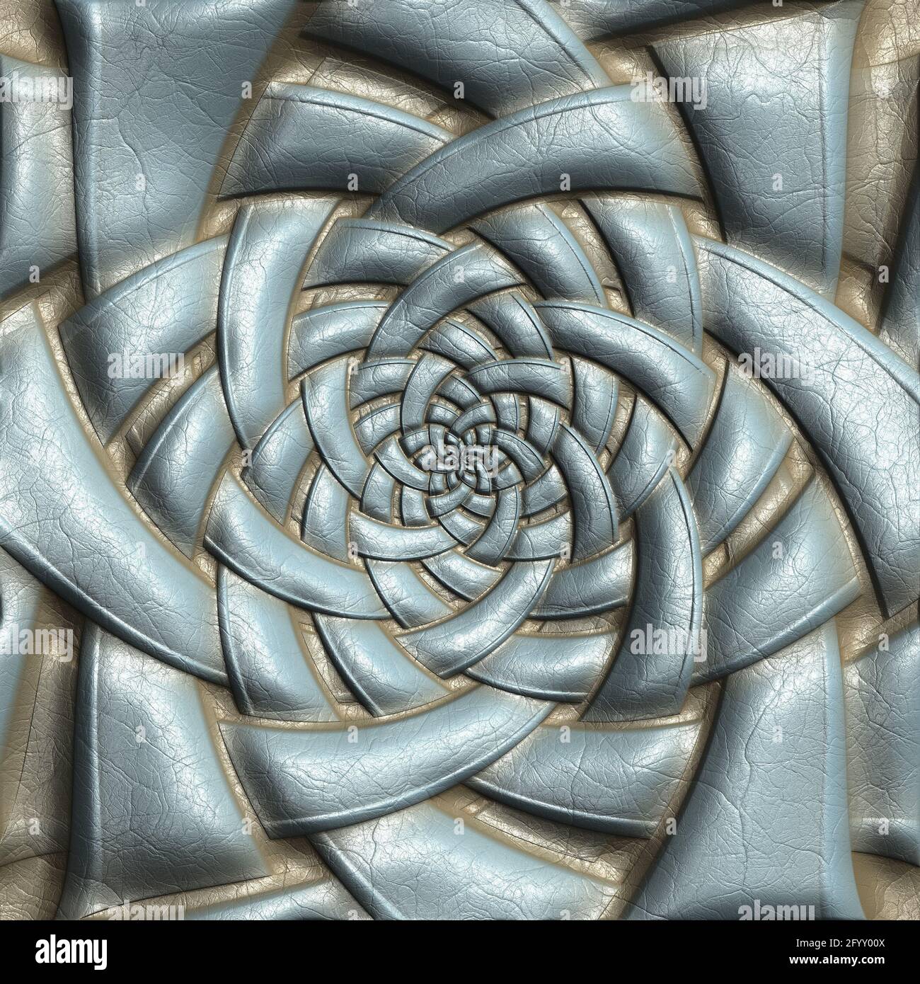 Luxury seamless tile with embossed pattern on leather for creative ...