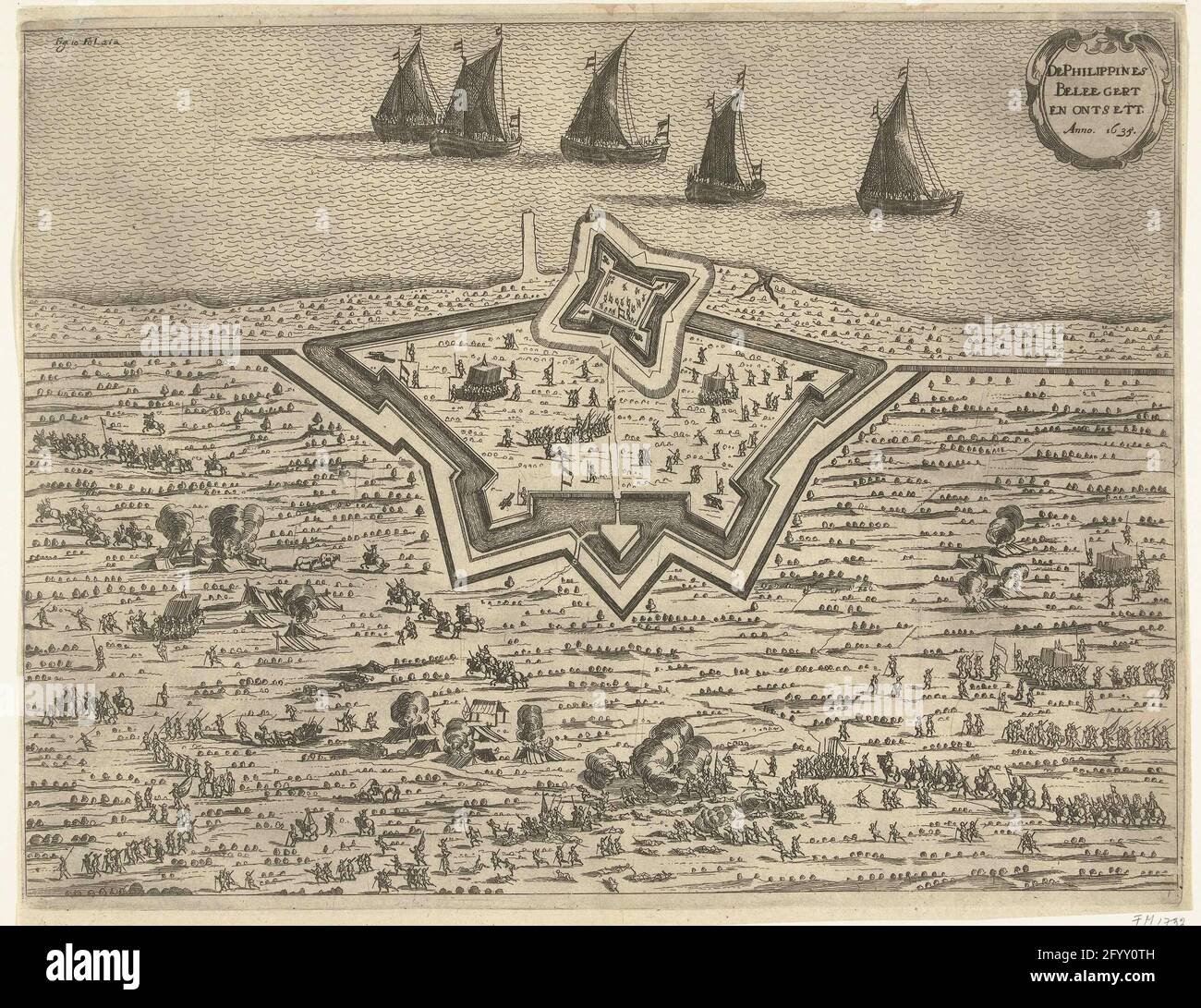Siege and relieved of the Fort Philippines, 1635; The Philippines are ...