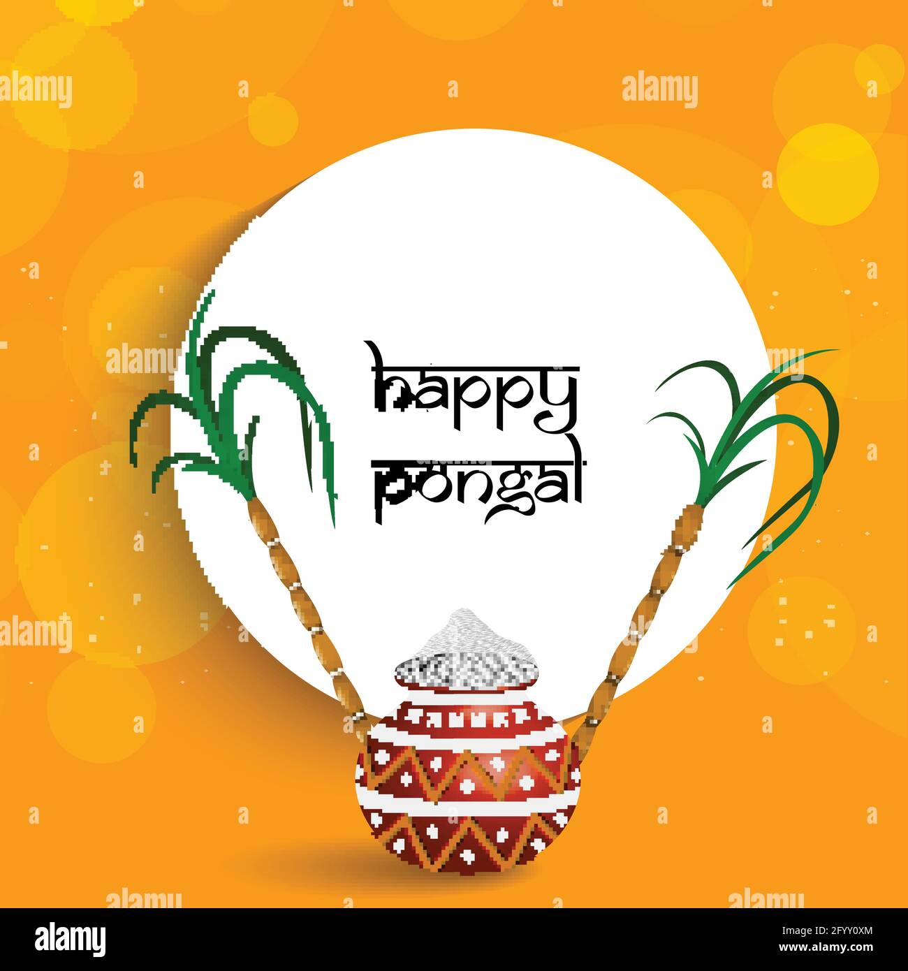 Pongal background Stock Vector Images - Alamy