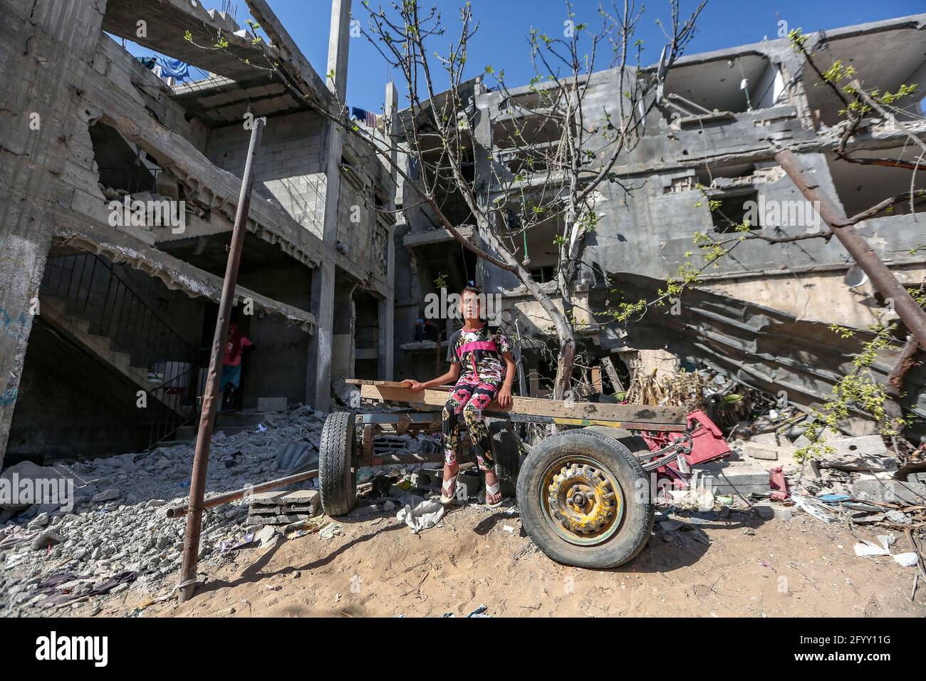 Many people and families lost their homes to the destruction by Israeli ...