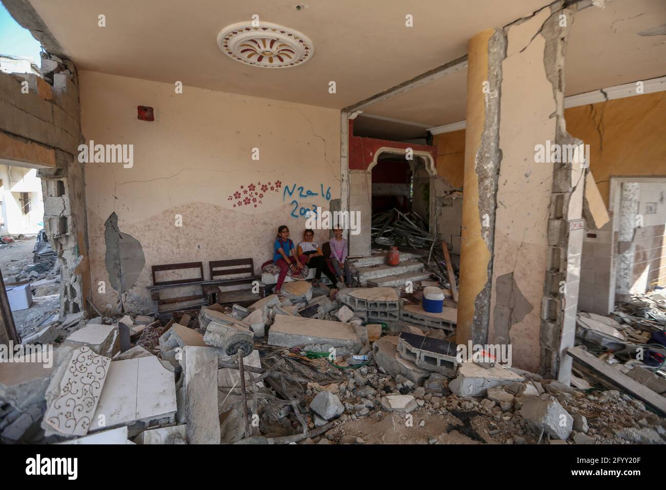 Many people and families lost their homes to the destruction by Israeli ...