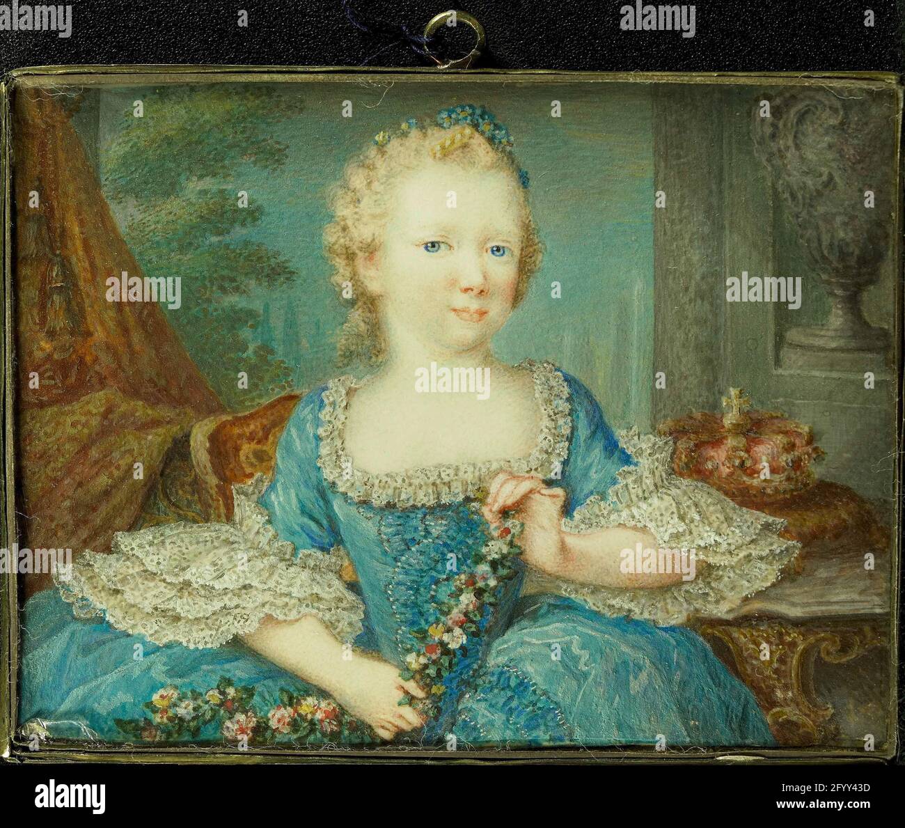 Wilhelmina Carolina (Carolina; 1743-87), Princess of Oranje-Nassau, daughter of Willem IV and ...