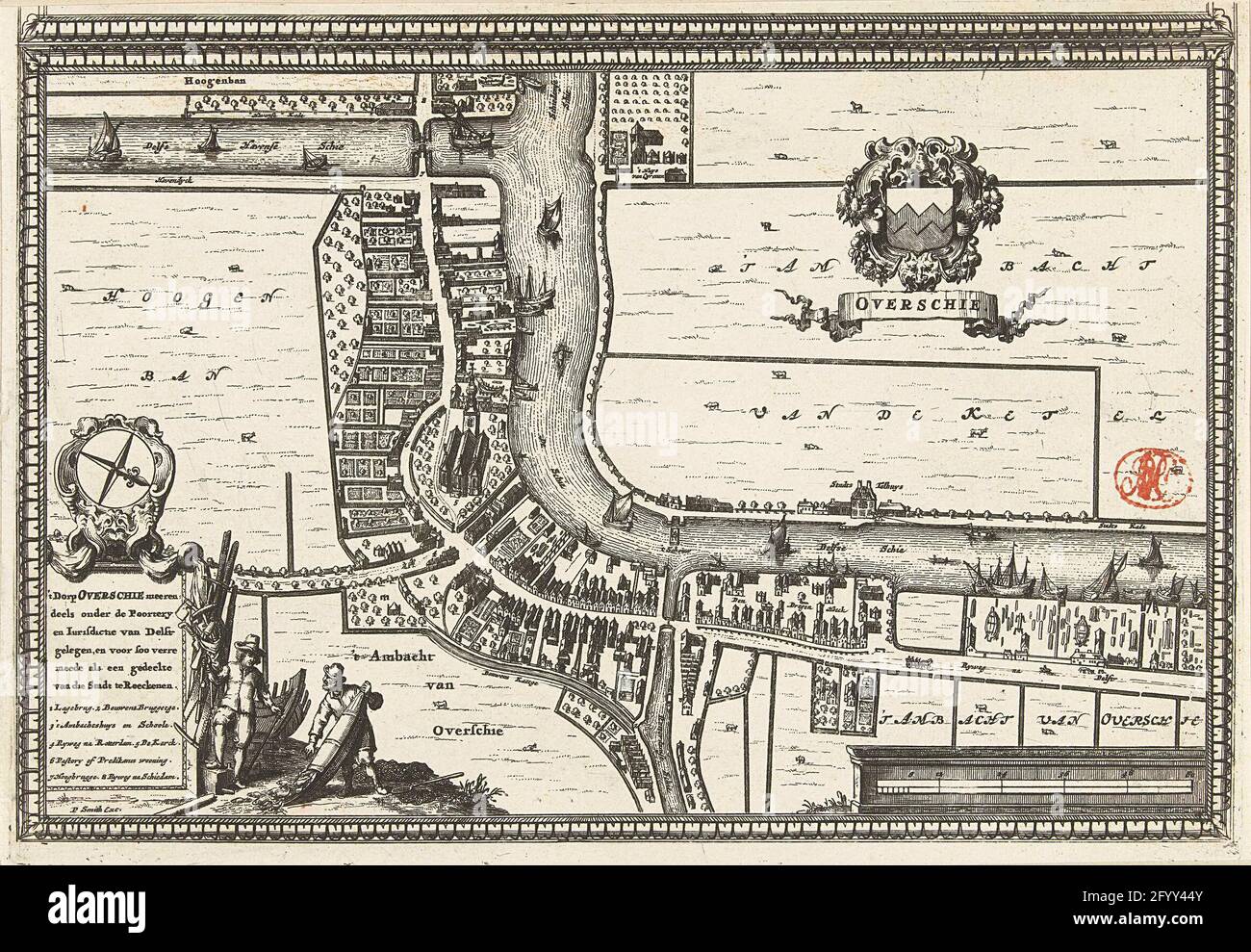 Map of Overschie; Overschie. Map of Overschie. At the bottom left of a ...