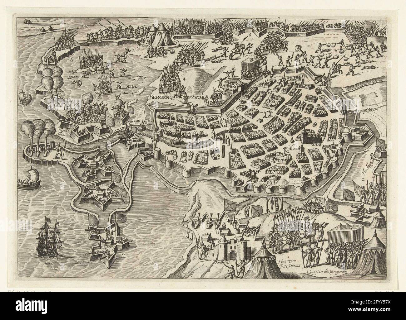 Detailed map of parma hi-res stock photography and images - Alamy