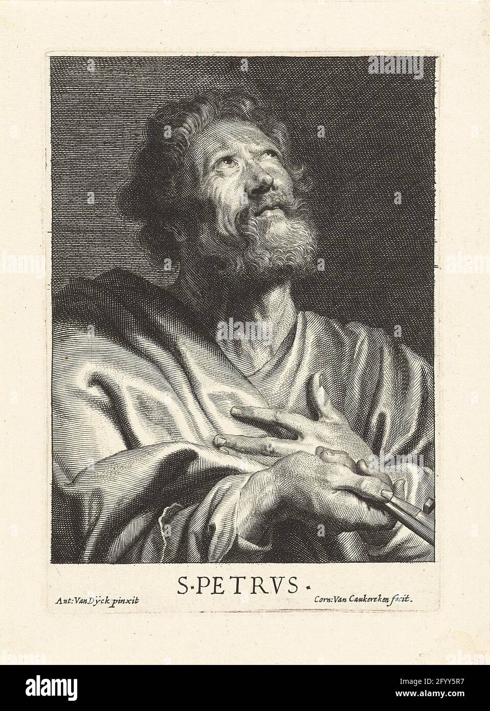 Peter; Christ and the apostles Stock Photo - Alamy