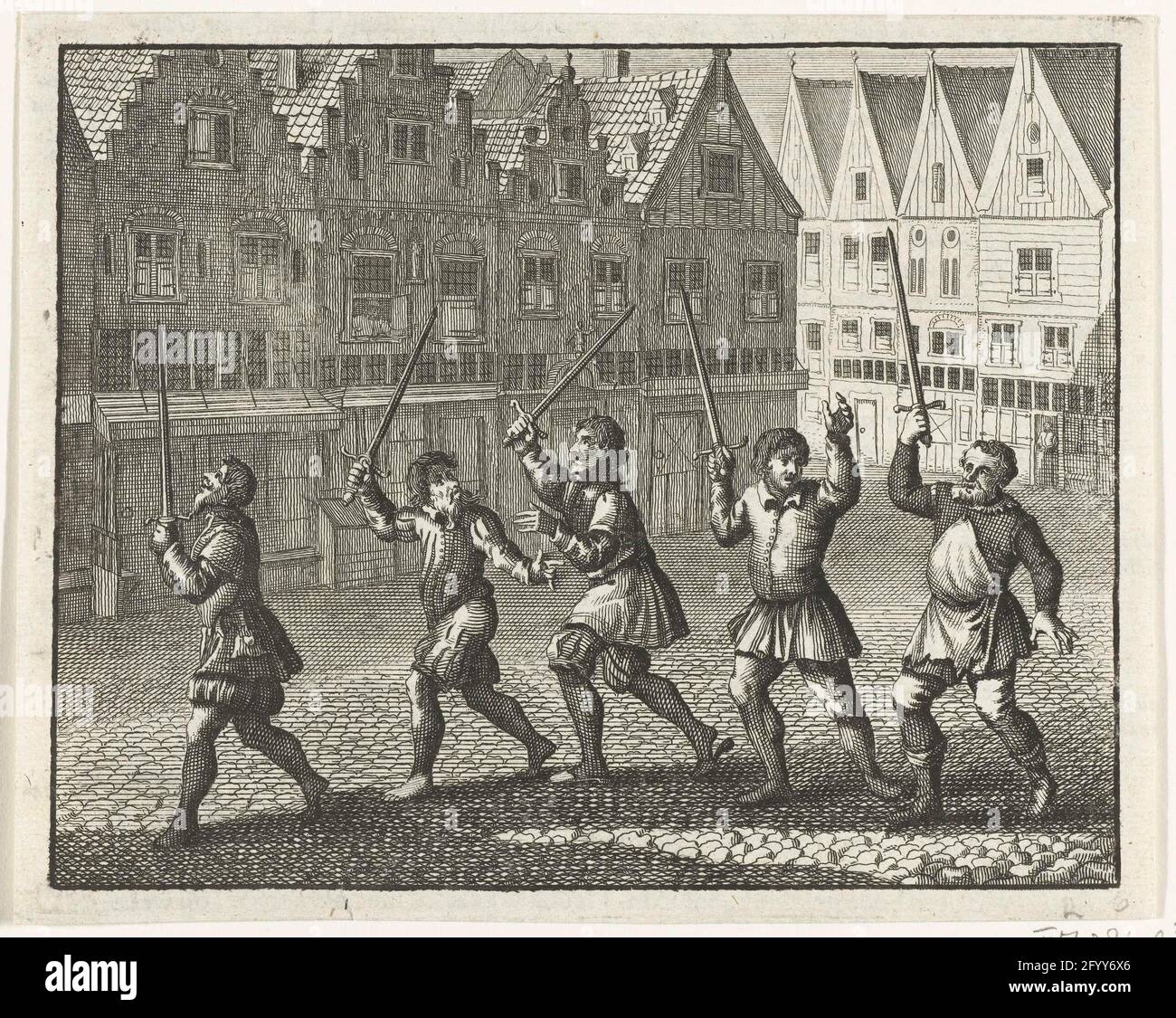 Sword leaves in Amsterdam, 1534. Sword leaves in Amsterdam. Five ...