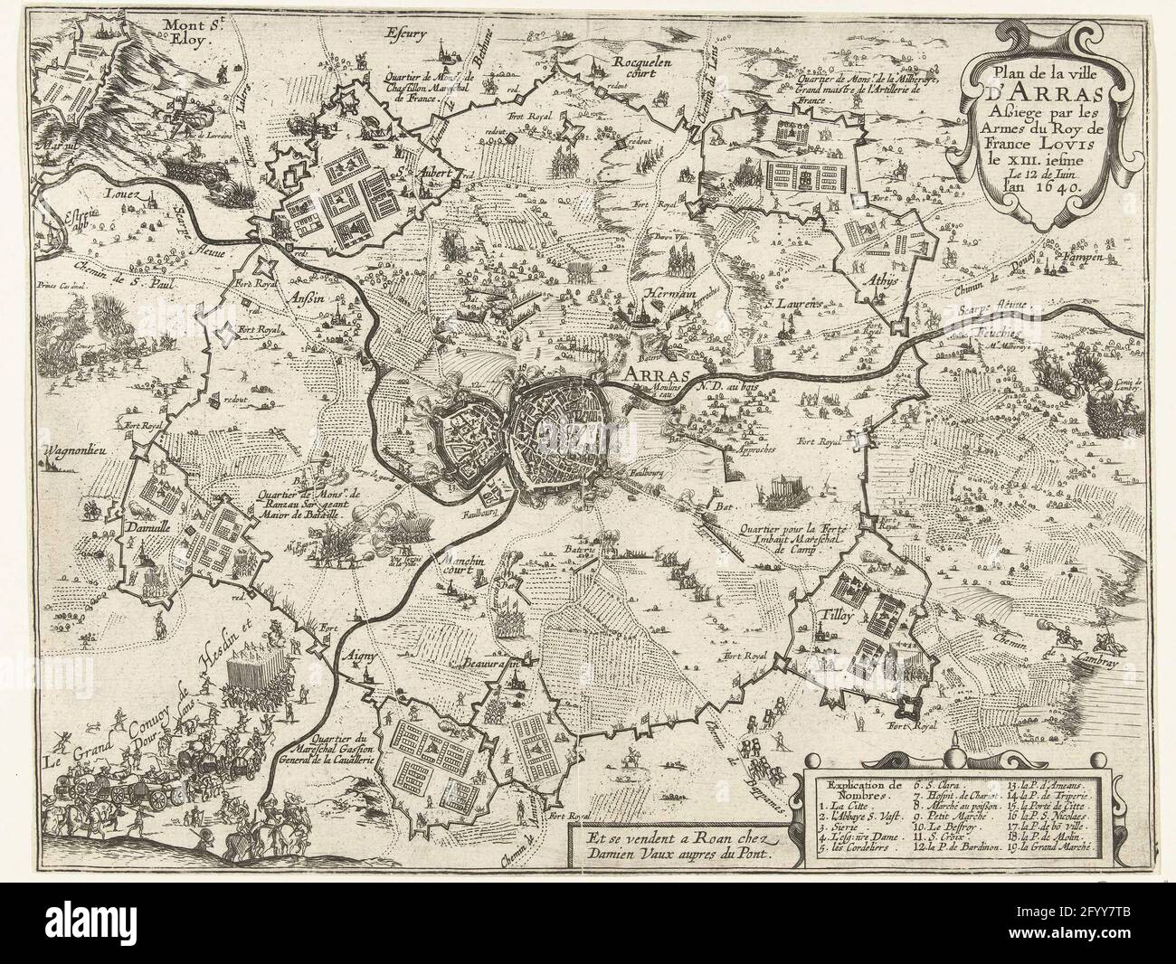 Map arras france hi-res stock photography and images - Alamy