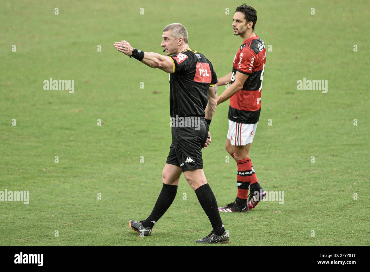 Rio De Janeiro, Brazil. 30th May, 2021. During Flamengo x Palmeiras, a ...