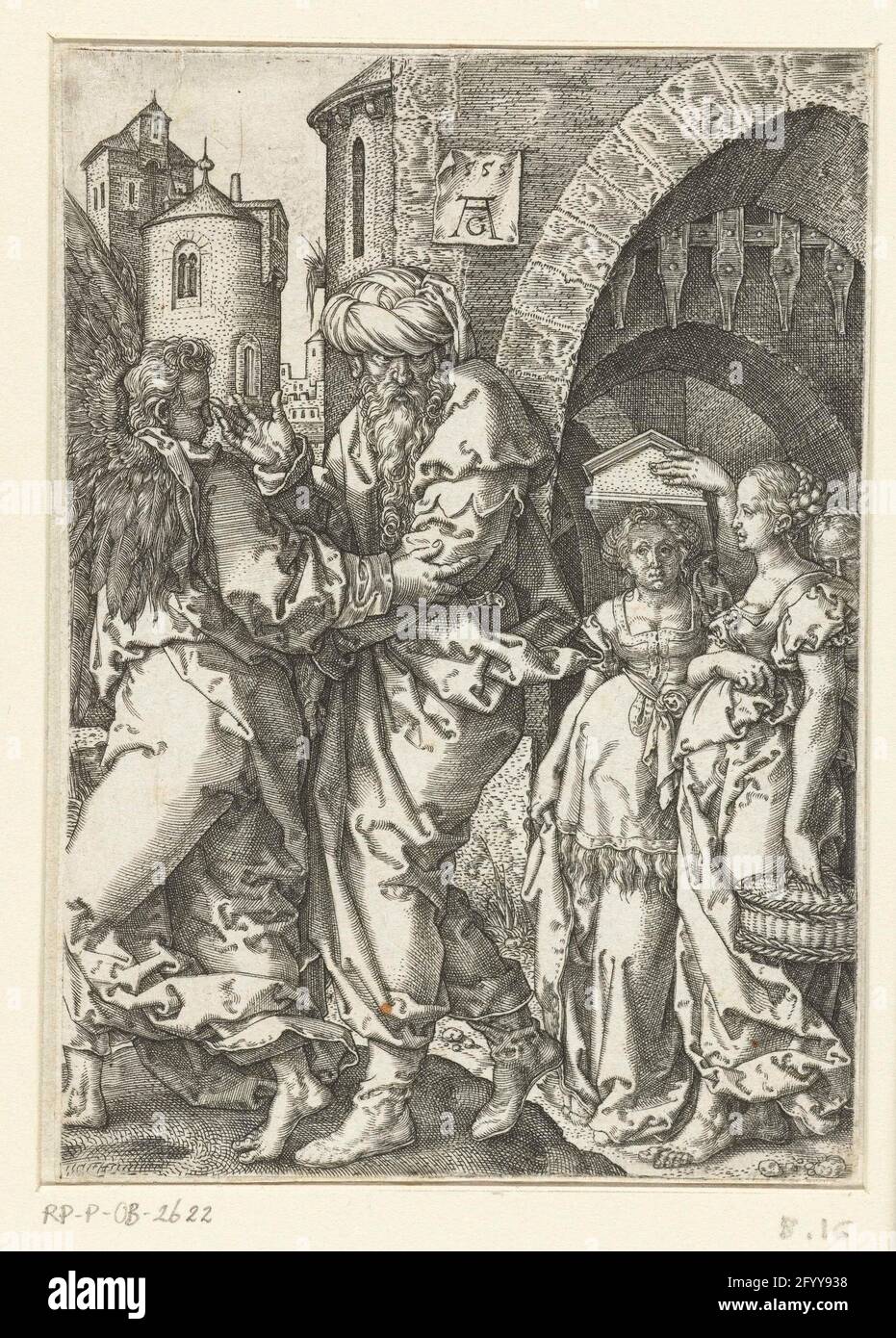 Lot leaves with his family from Sodom; History of Lot. Lot and his ...