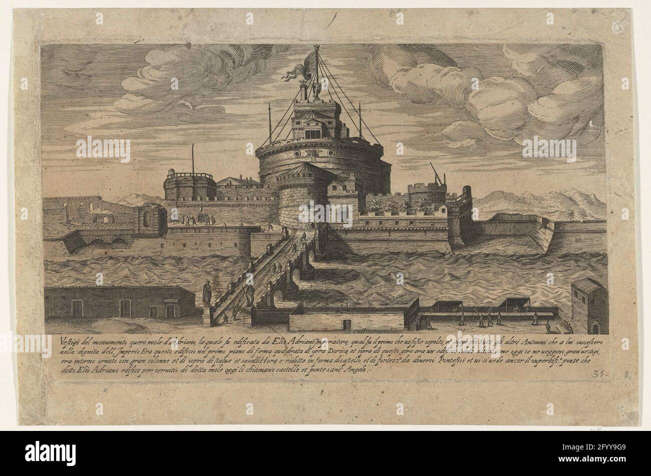 Angel Castle Roman Landscapes High Resolution Stock Photography and ...