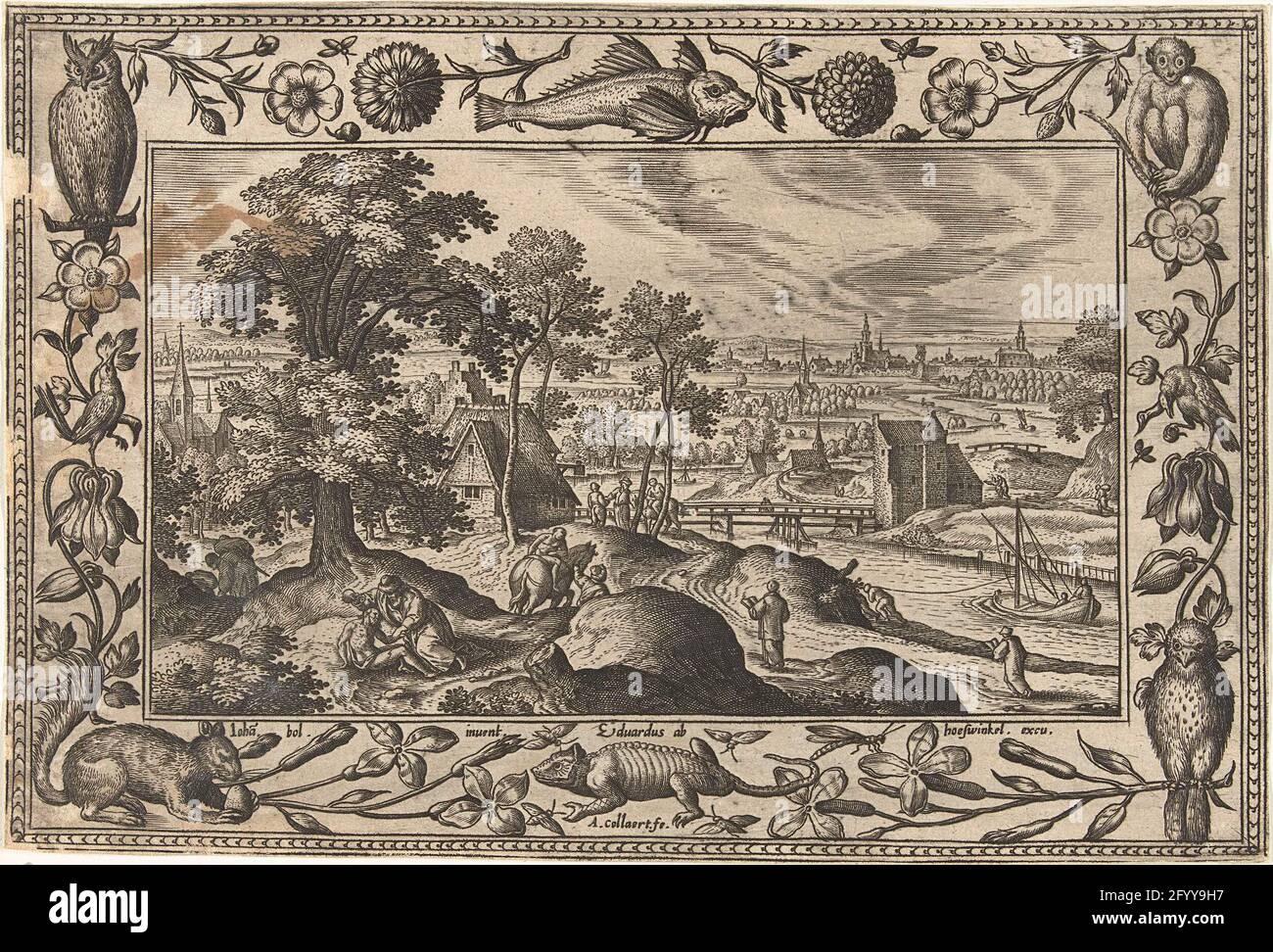 Parable of the Merciful Samaritan; Landscapes with biblical ...