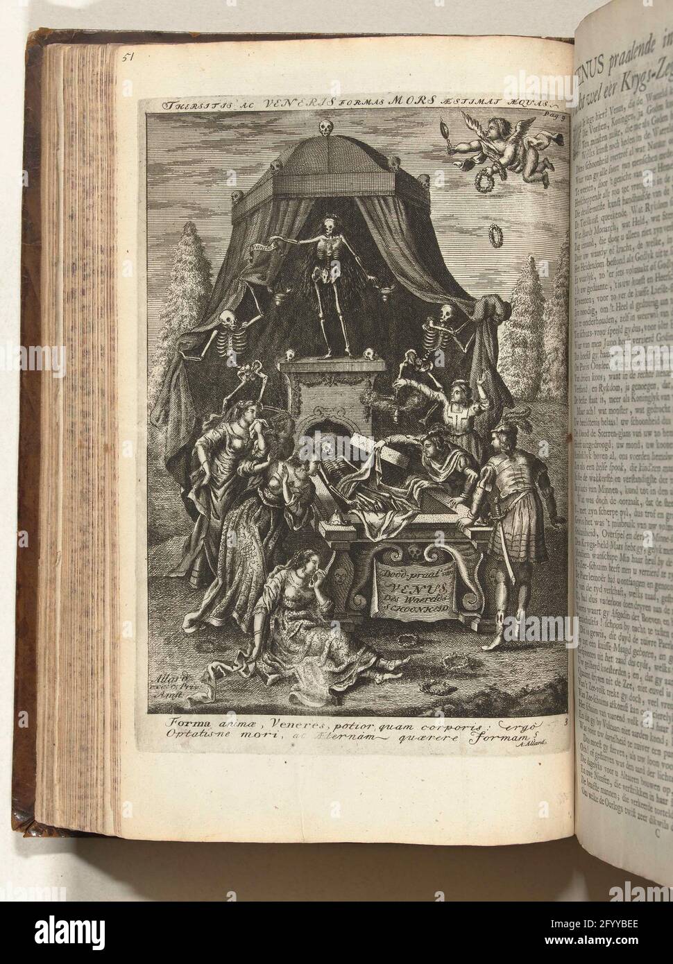 The opened grave of Venus, ca. 1707-1708; Dead-praise of Venus, the ...