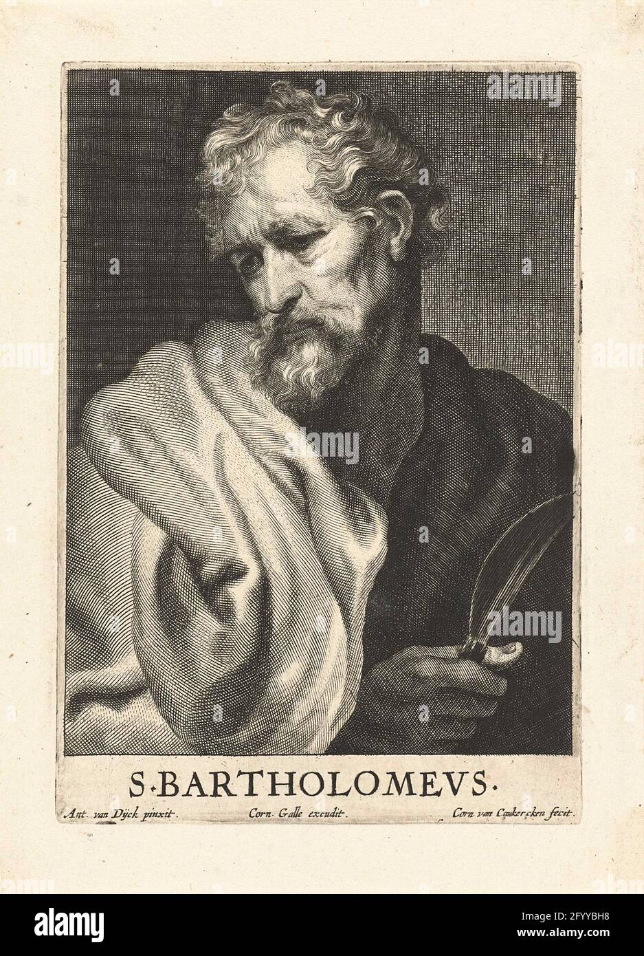 Bartolomeus; Christ and the apostles Stock Photo - Alamy