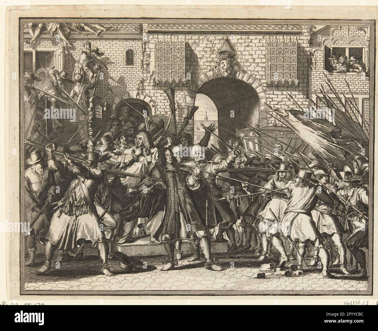 Prison from Johan de Witt, 1672; Murder of the De Wit brothers, 1672 ...
