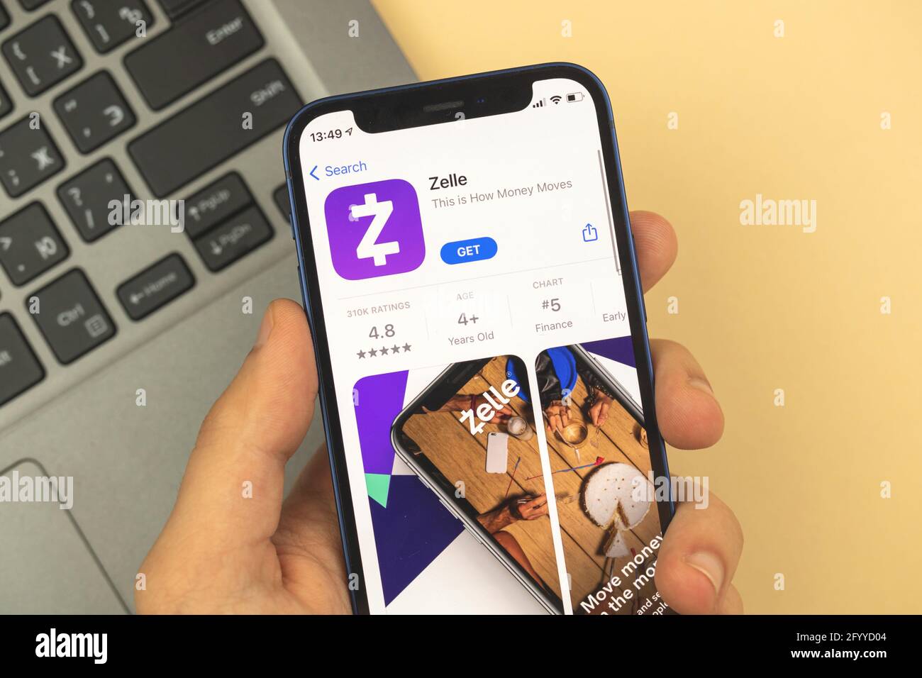 Zelle app hi-res stock photography and images - Alamy