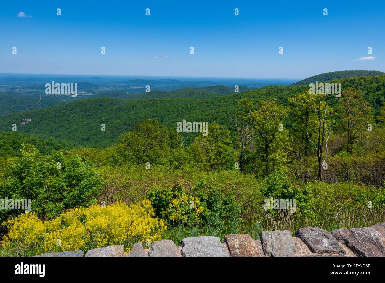 Spring view shenandoah valley hi-res stock photography and images - Alamy
