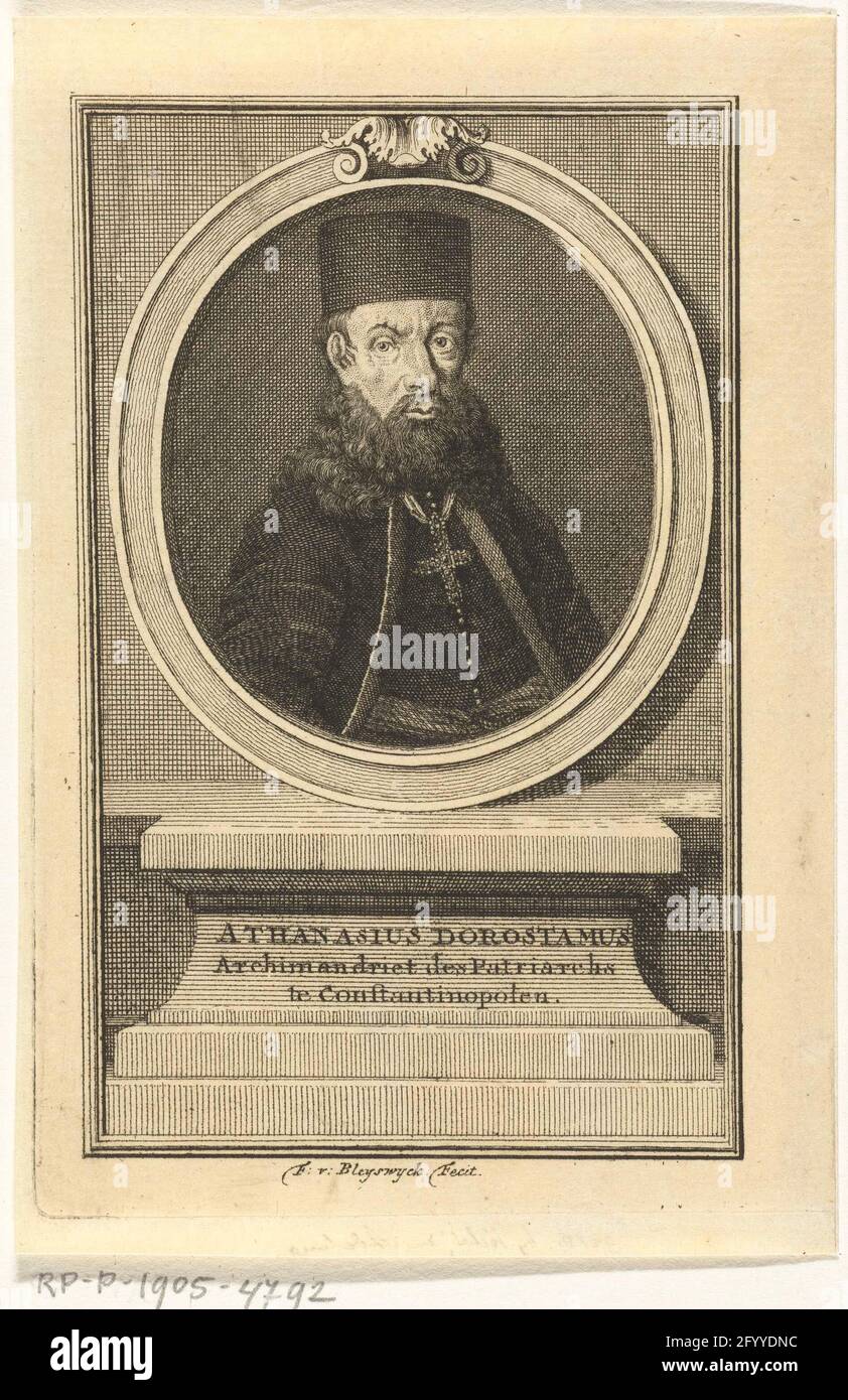 Portrait of Greek Catholic ArchiMandrite Athanasius Dorostamus from ...