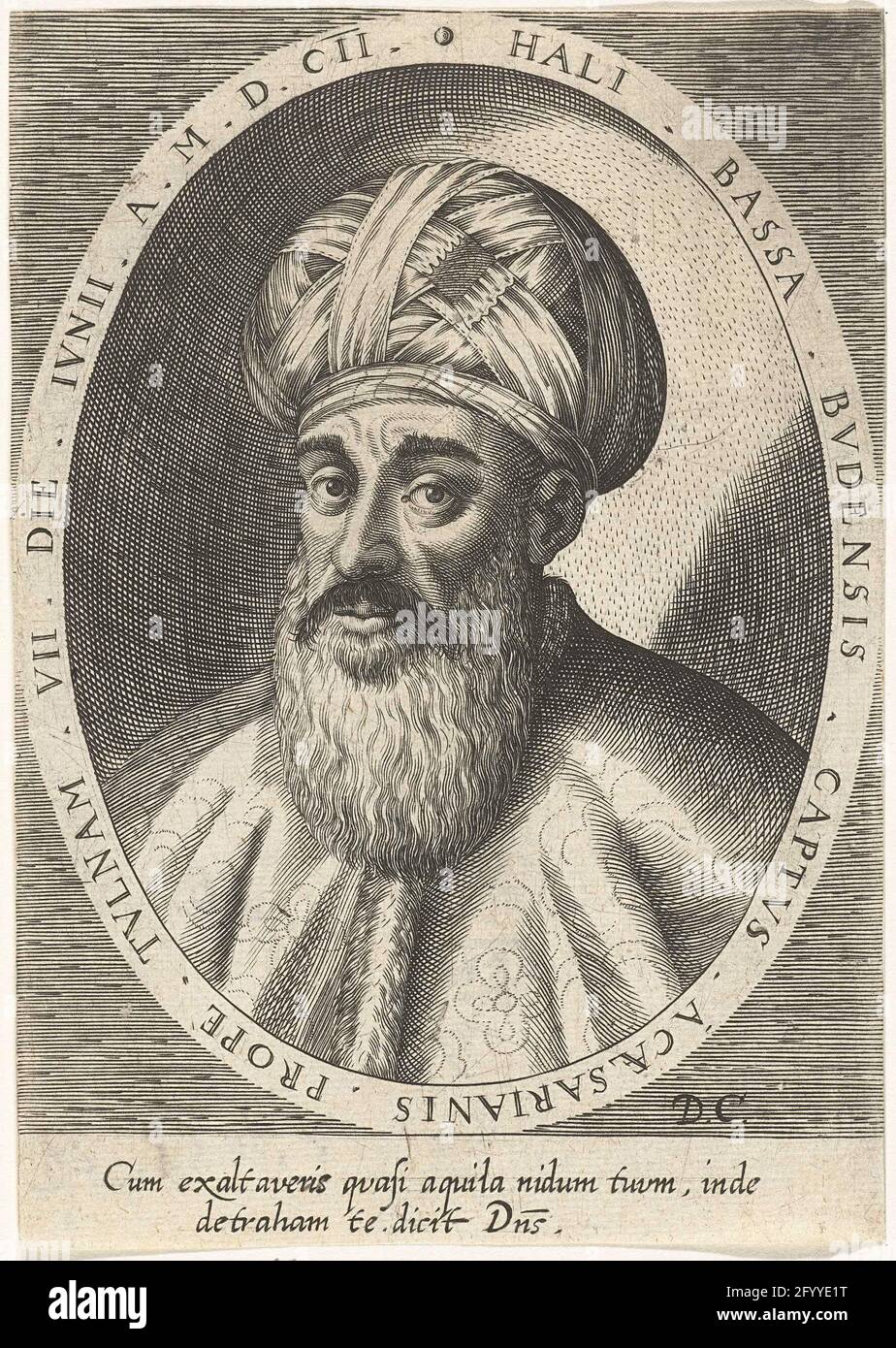 Portrait of the Turkish General Ali-Bassa Stock Photo - Alamy