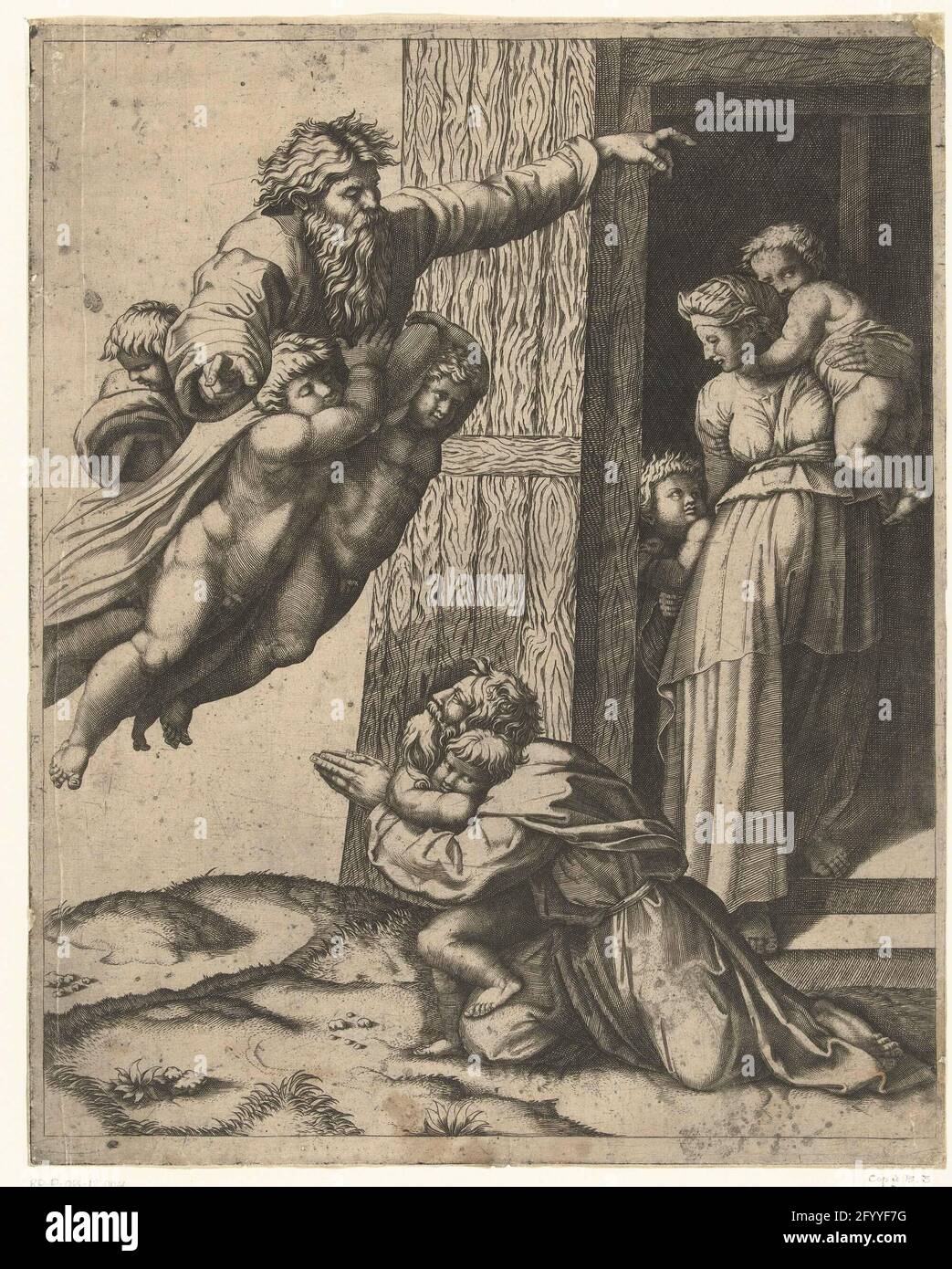 God appears at Noah after the flood Stock Photo - Alamy