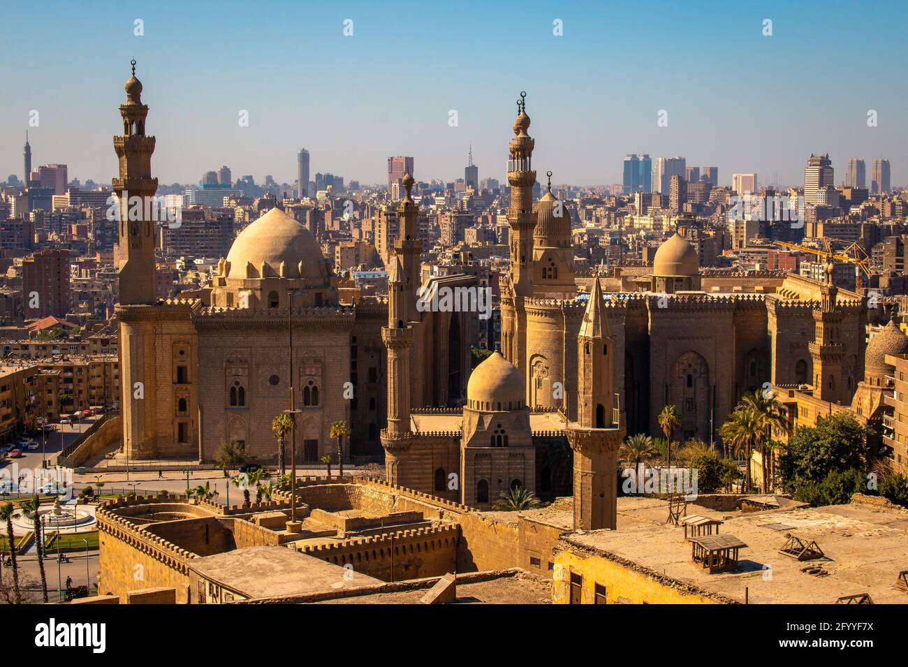 The view from Cairo Citadel, Egypt Stock Photo - Alamy