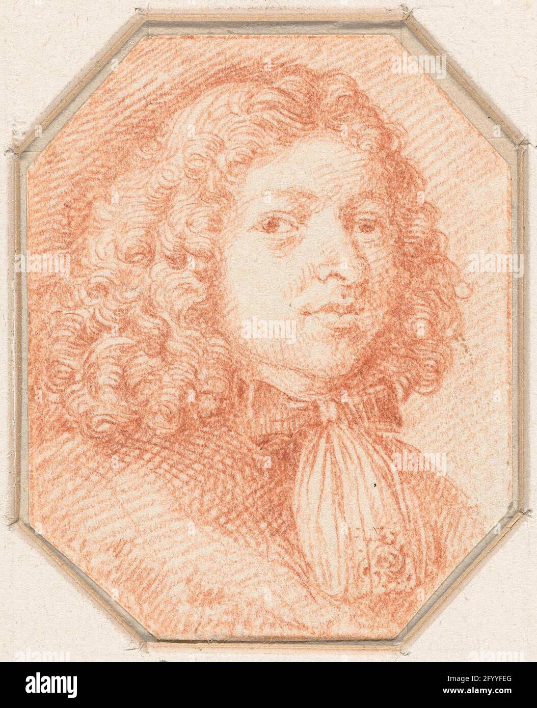 Portrait of Philip Tiedeman. Design for a print Stock Photo - Alamy