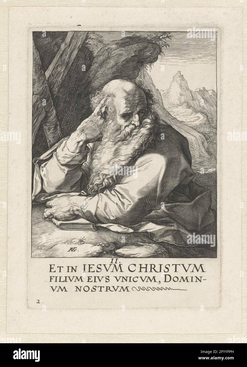 Apostle Andreas; Christ, the twelve apostles and the Holy Paul. The ...