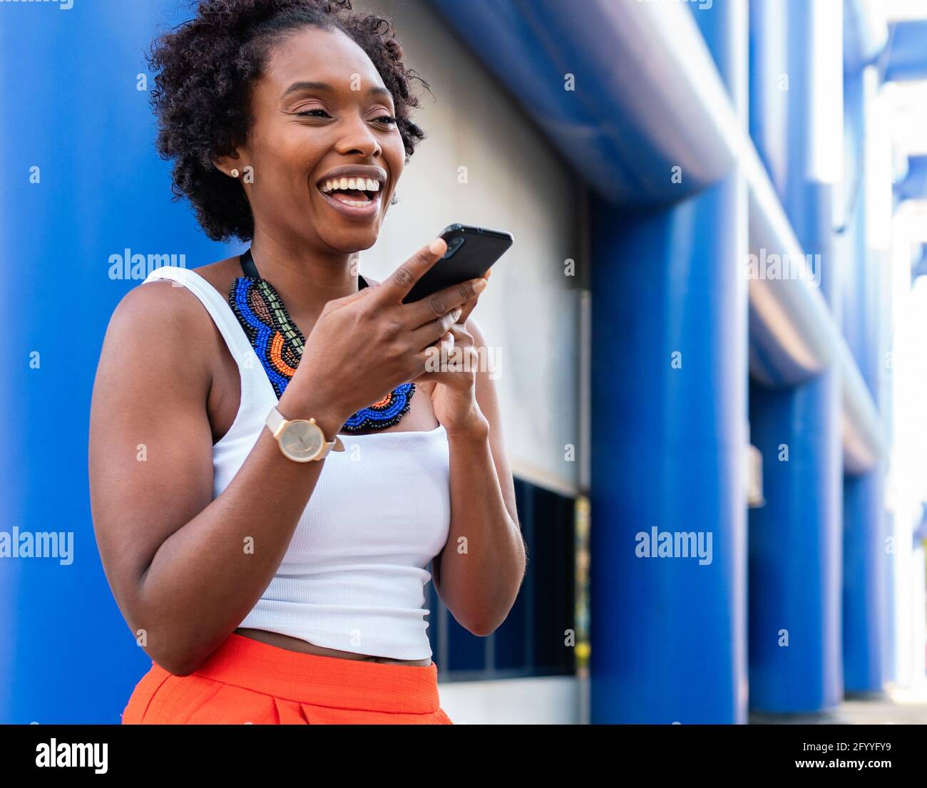 Phone recording on street hi-res stock photography and images - Alamy