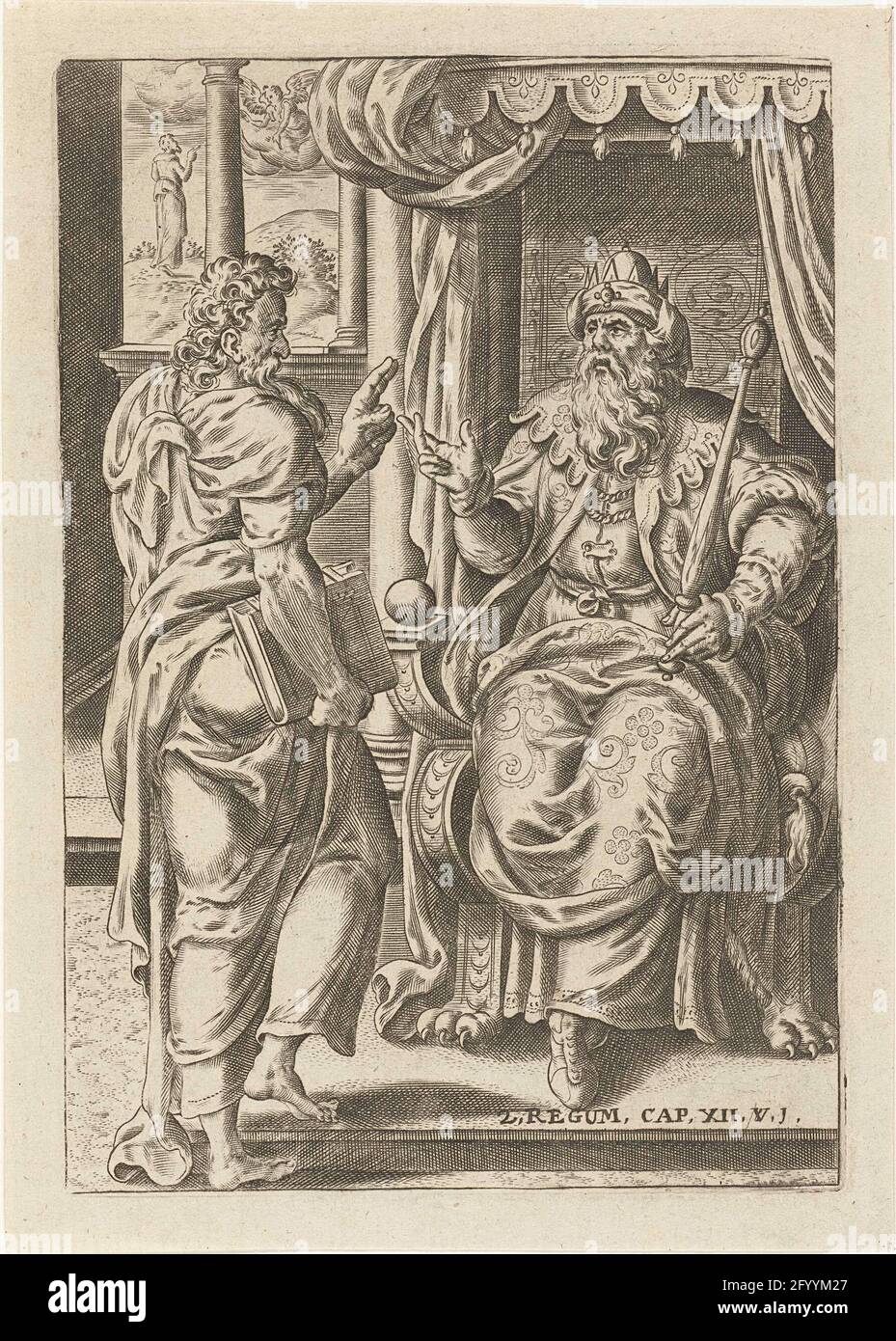 Davids punishment; Scenes from the Bible; Biblia Sacra. Book ...