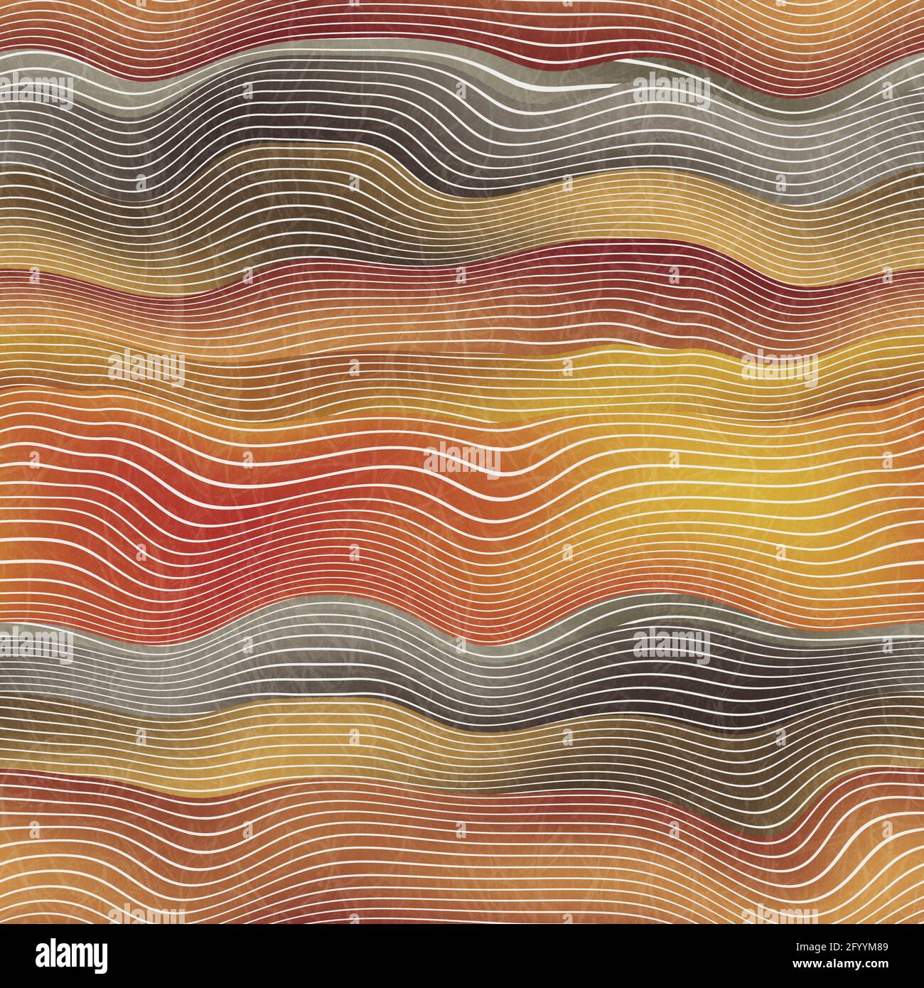 Seamless natural landscape hill pattern for print Stock Photo - Alamy