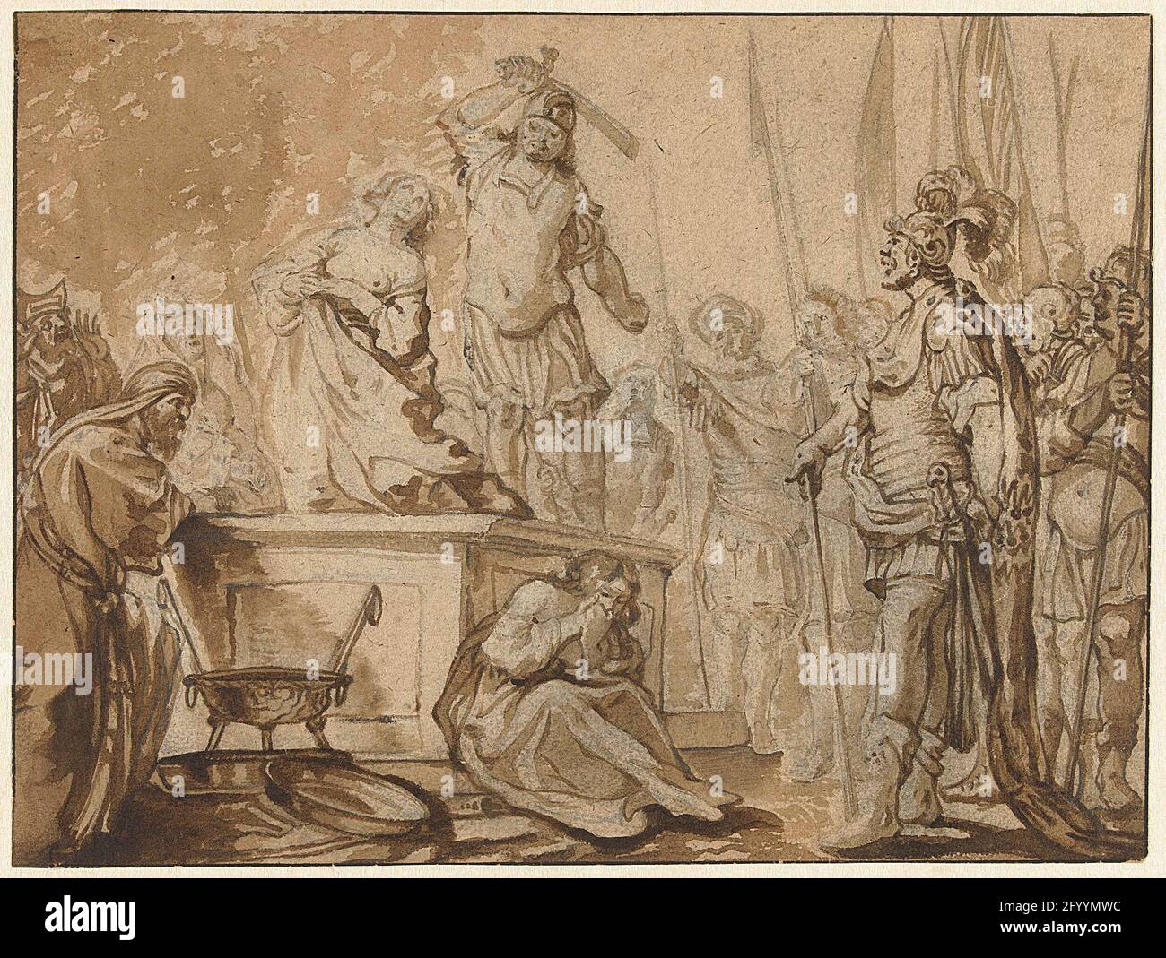 Sacrifice of polyxena. Polyxena is sacrificed by Neoptolemeus on the ...