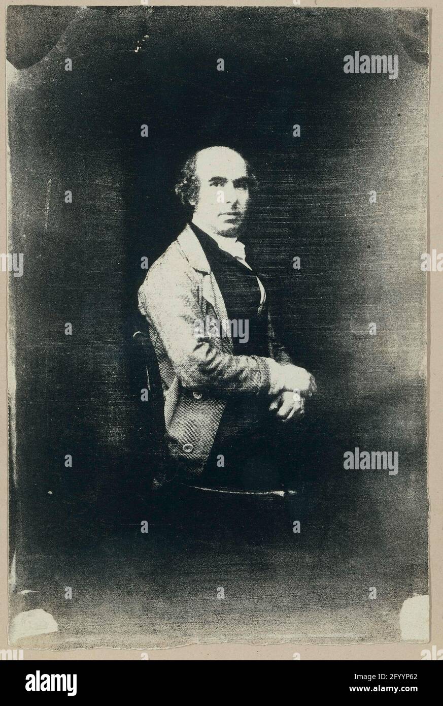 Self-portrait of Eduard Isaac Asser Stock Photo - Alamy