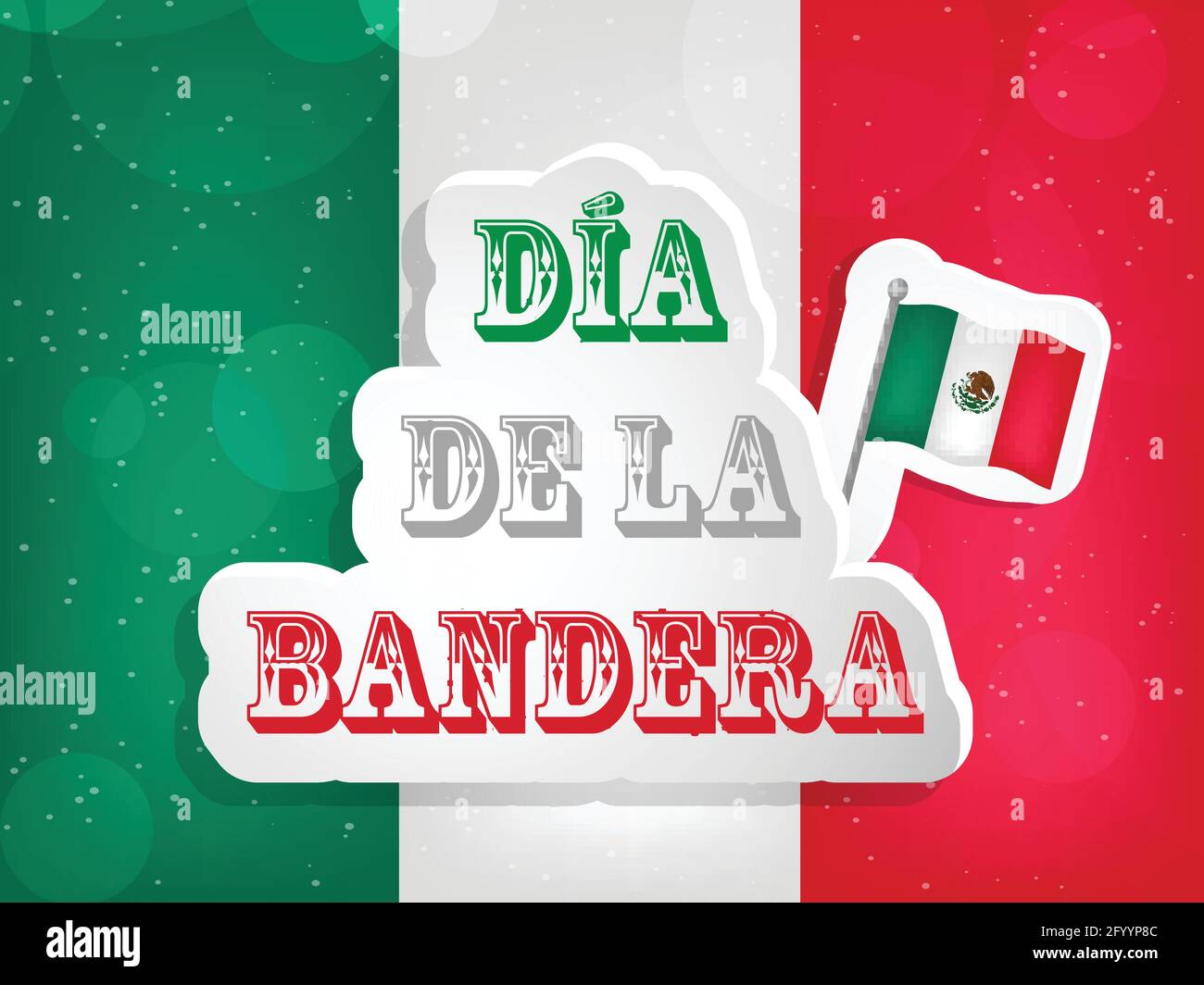 Bandera de mexico vector hi-res stock photography and images - Alamy