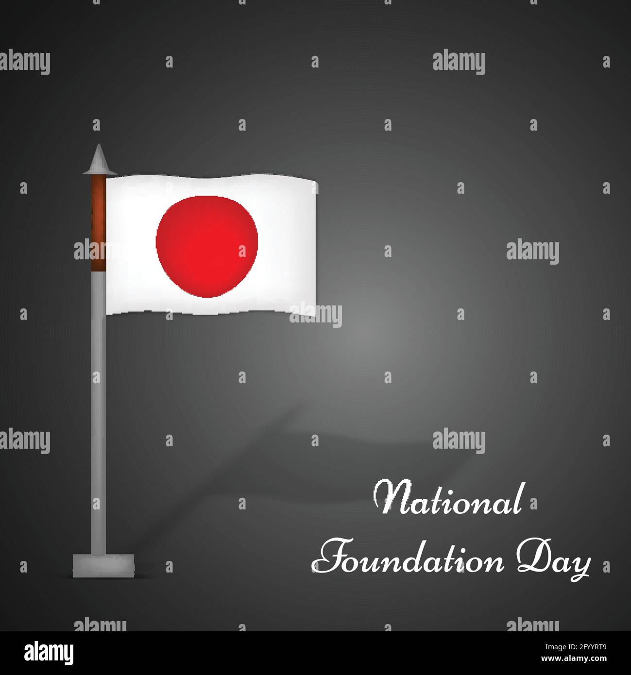 National Foundation Day Japan Stock Vector Image & Art - Alamy