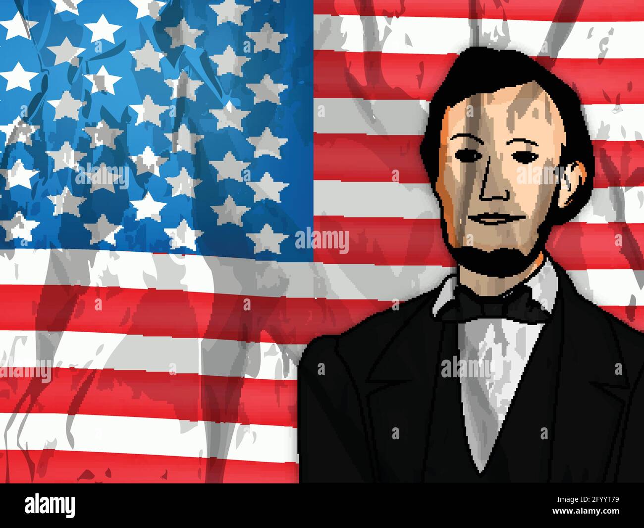 U s presidents poster Stock Vector Images - Alamy