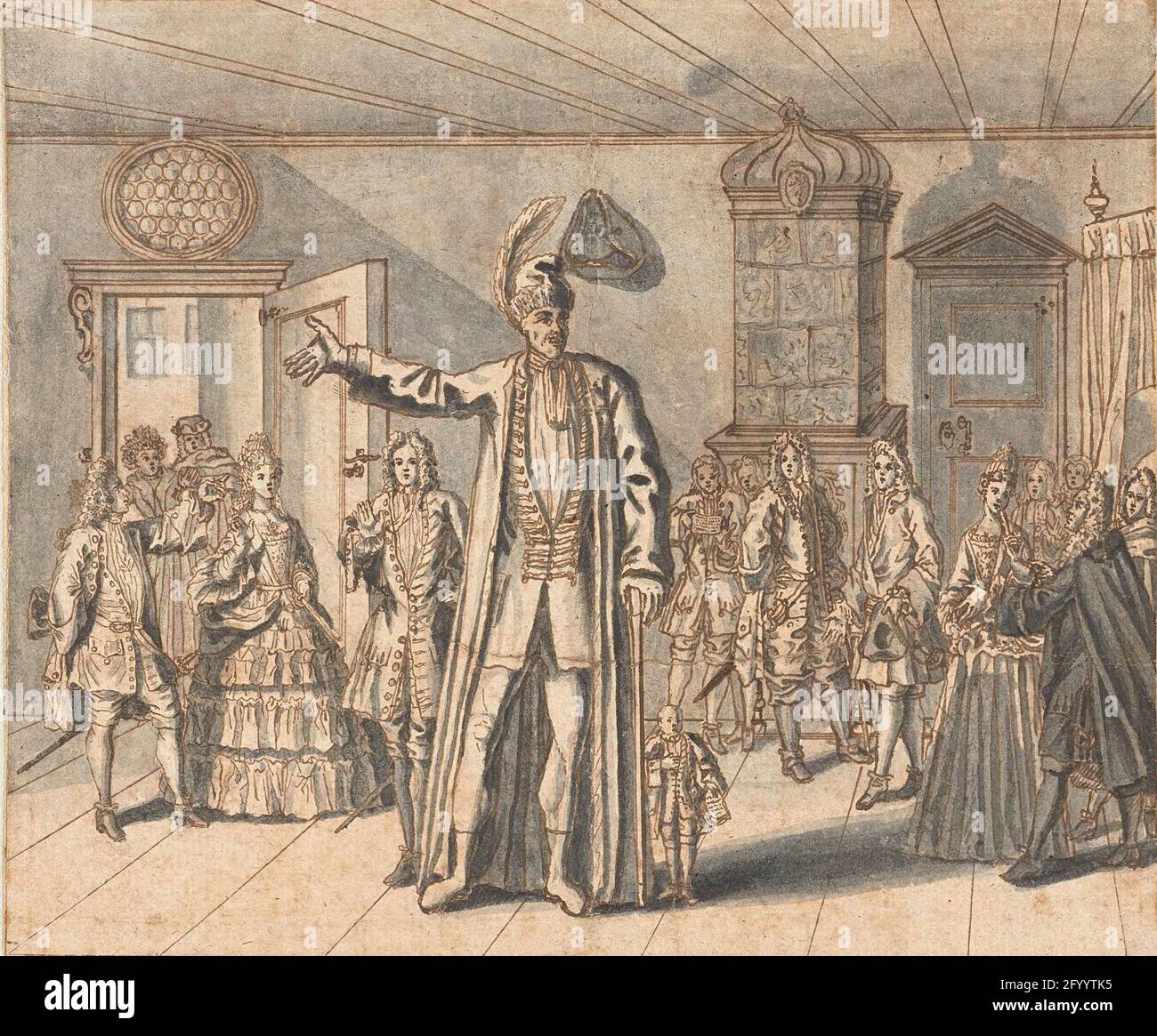 The giant Cajanus in Haarlem Stock Photo - Alamy