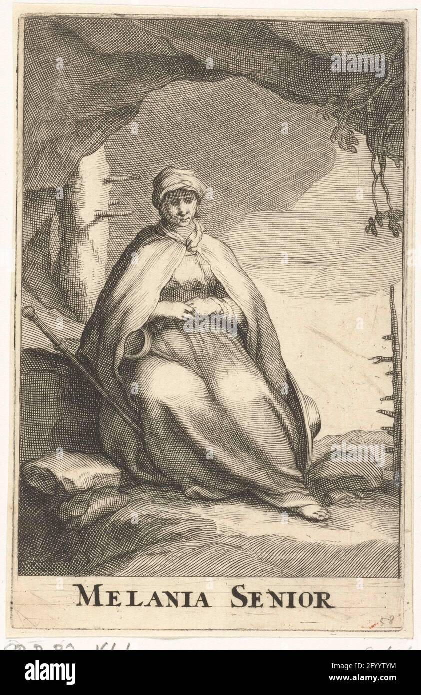 Saint Melania de Ouder; Hermit: Thebani saints; Melania Senior. Saint ...