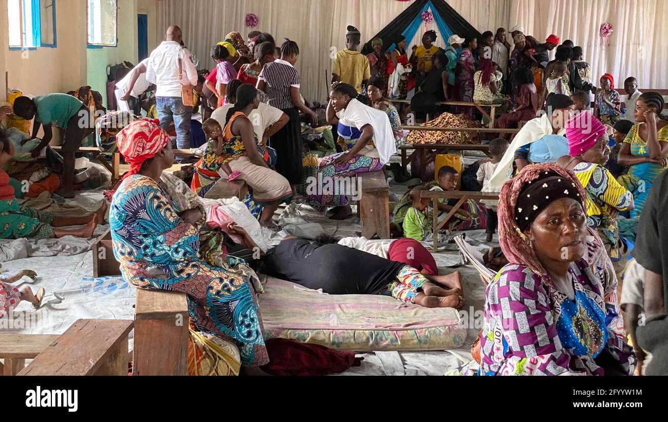 Volcano eruption goma hi-res stock photography and images - Alamy