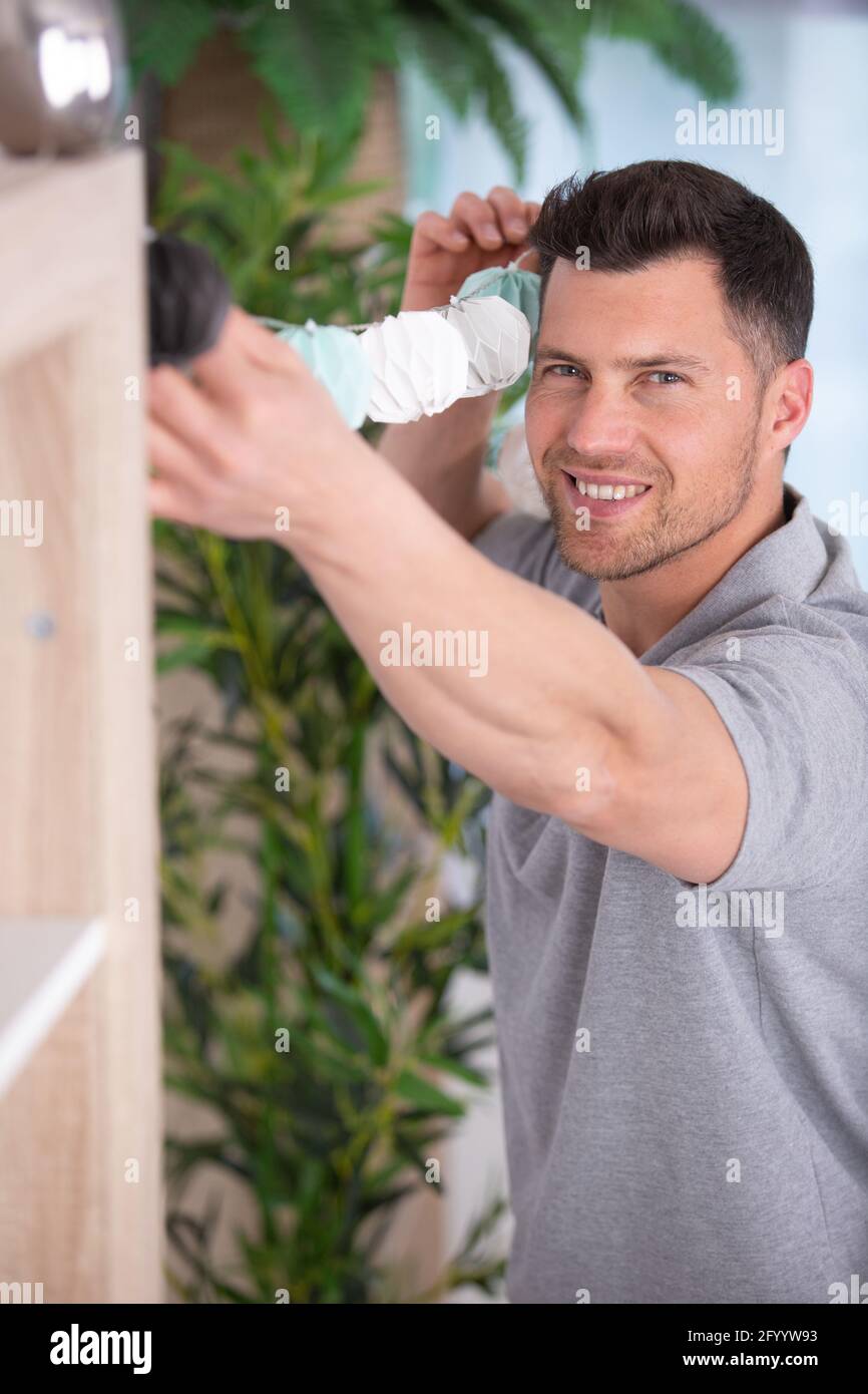 Man woman sparkling lights hi-res stock photography and images - Alamy