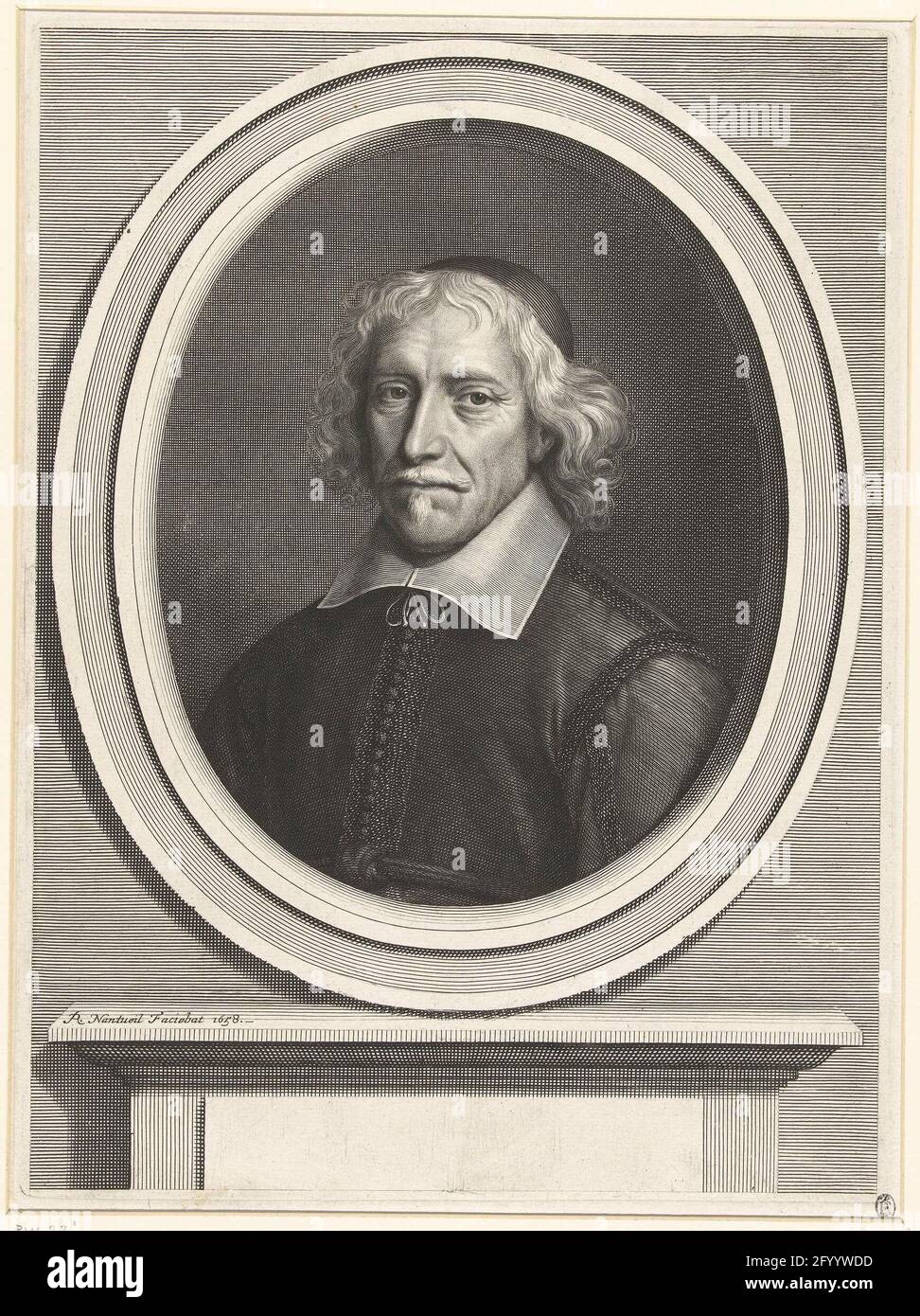 Portrait of Gilles Boileau. Portrait of Gilles Boileau, three-quarters ...