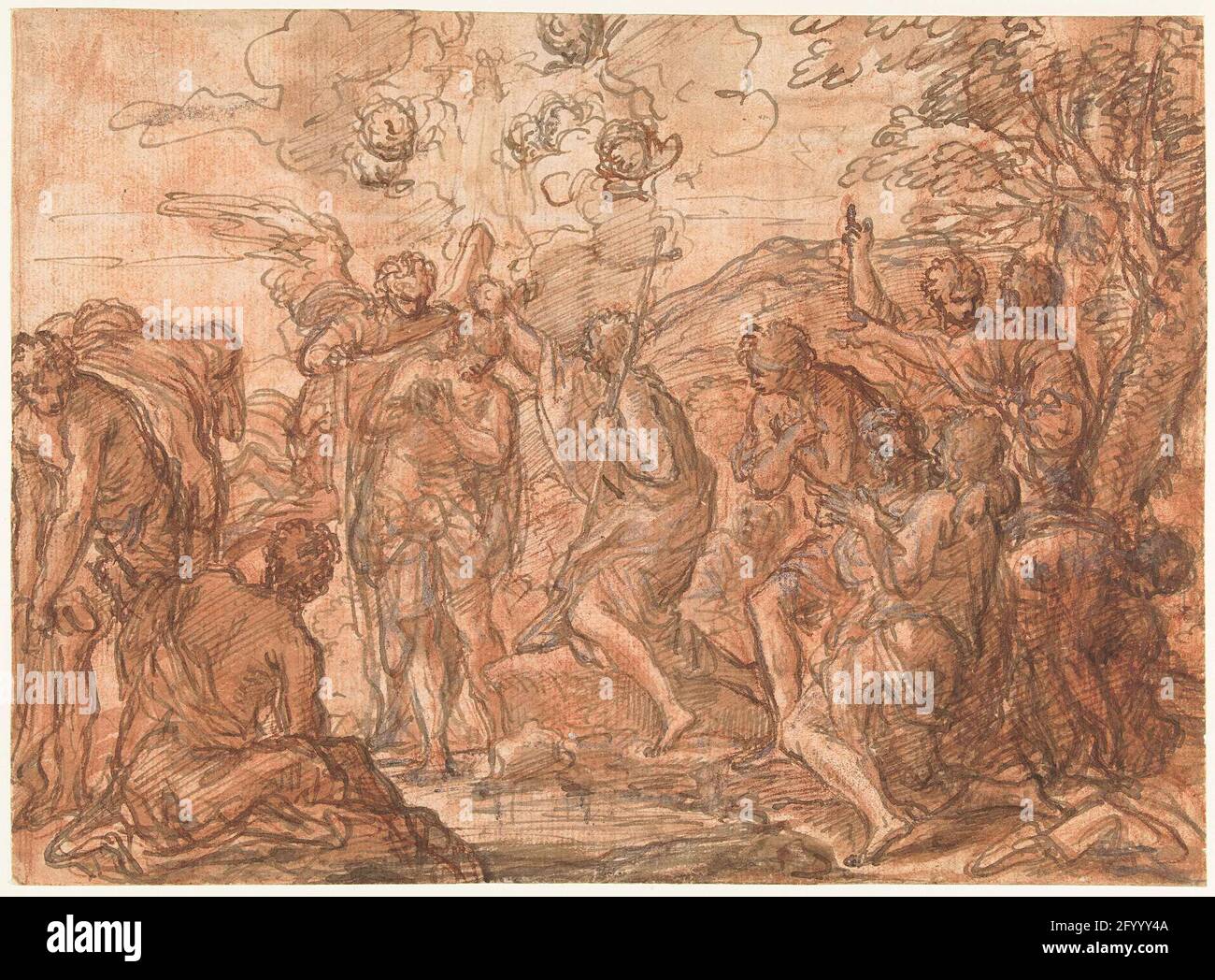 Baptism of Christ, in the Jordaan Stock Photo - Alamy