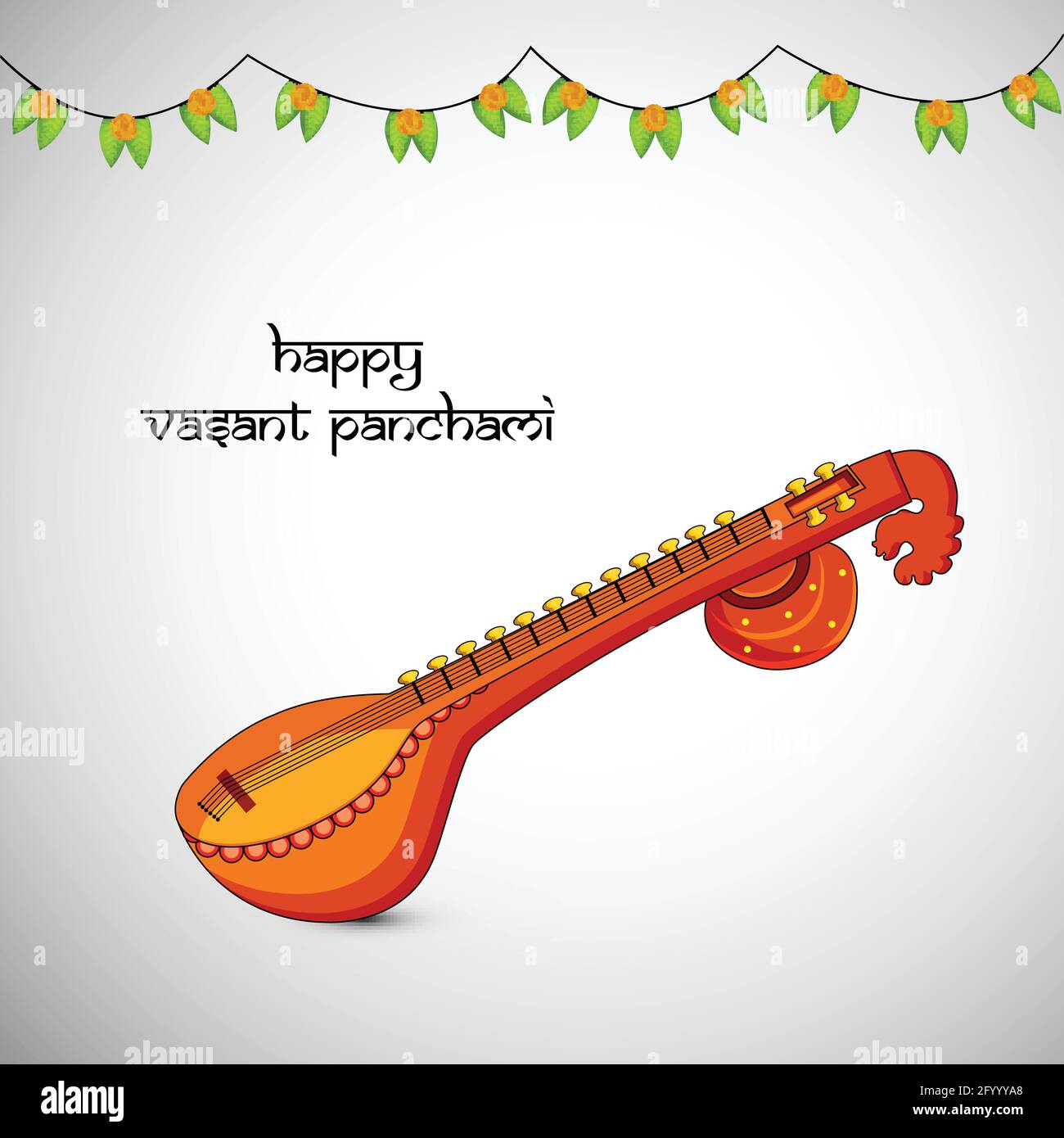 India vasant panchami Stock Vector Images - Alamy