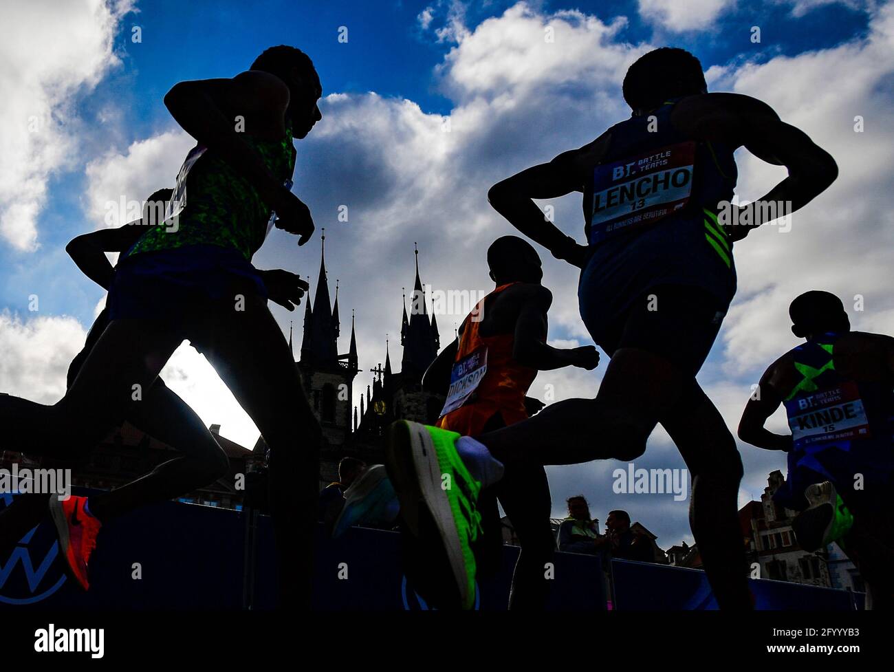 Prague marathon and czech championship hi-res stock photography and ...