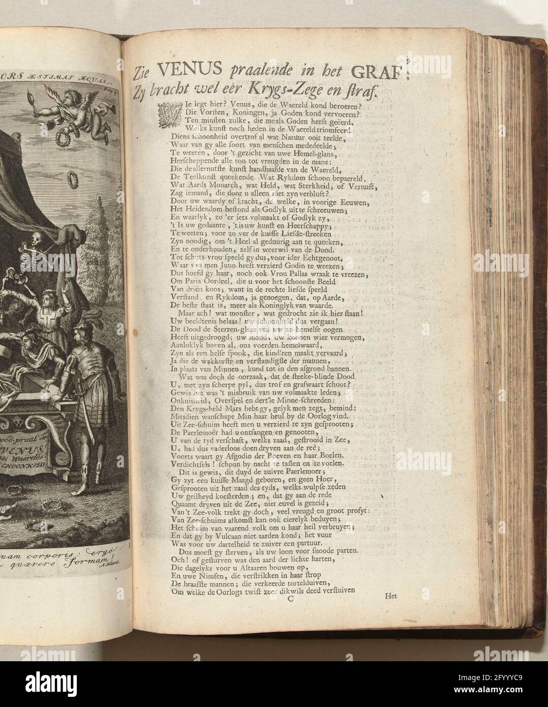 Fresh in the print with the opened grave of Venus, ca. 1707-1708; See ...