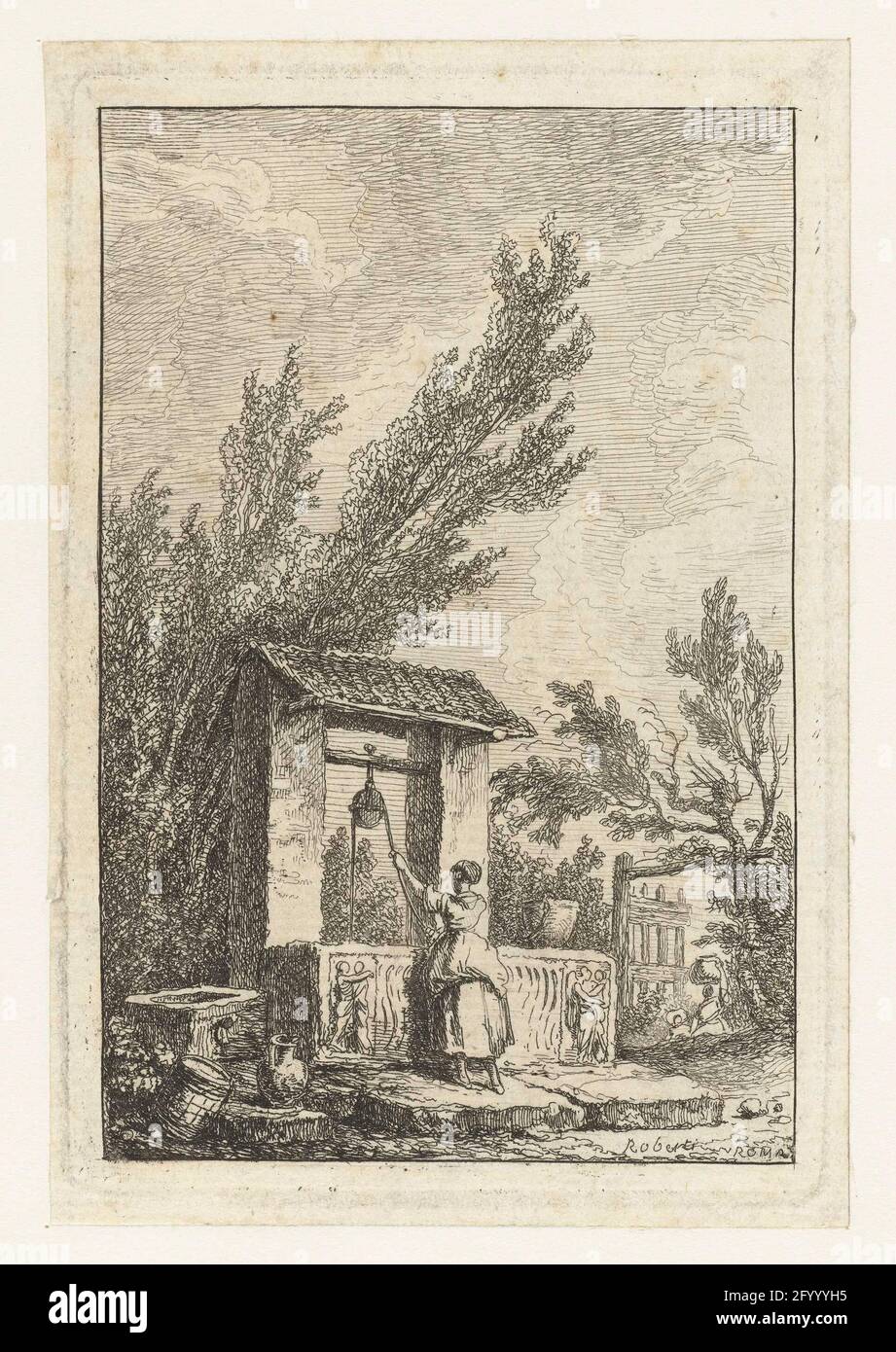 Water well les soirees de rome hi-res stock photography and images - Alamy